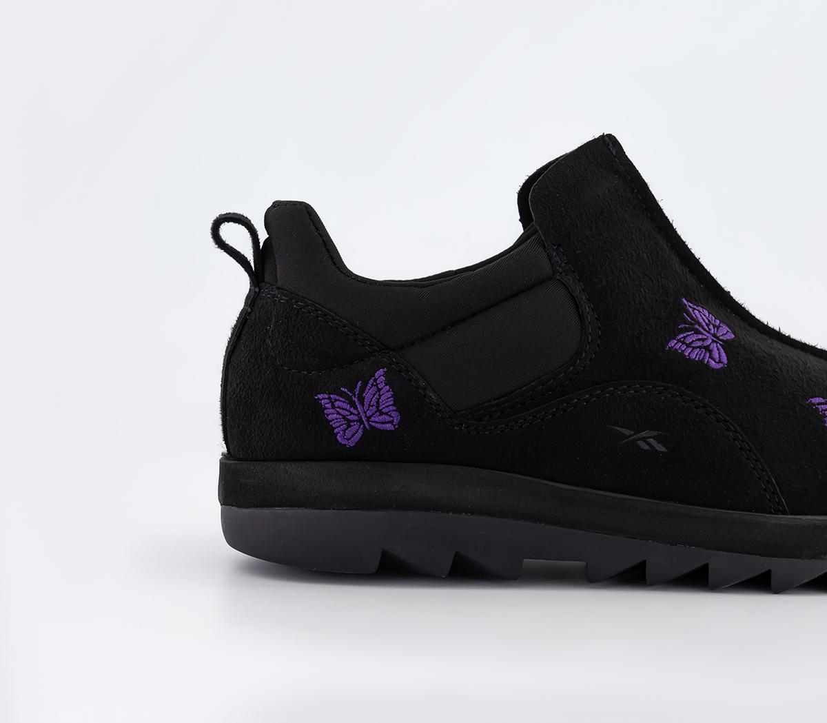 Reebok Beatnik Moc Shoes Needles Core Black Core Black Extreme Purple ...