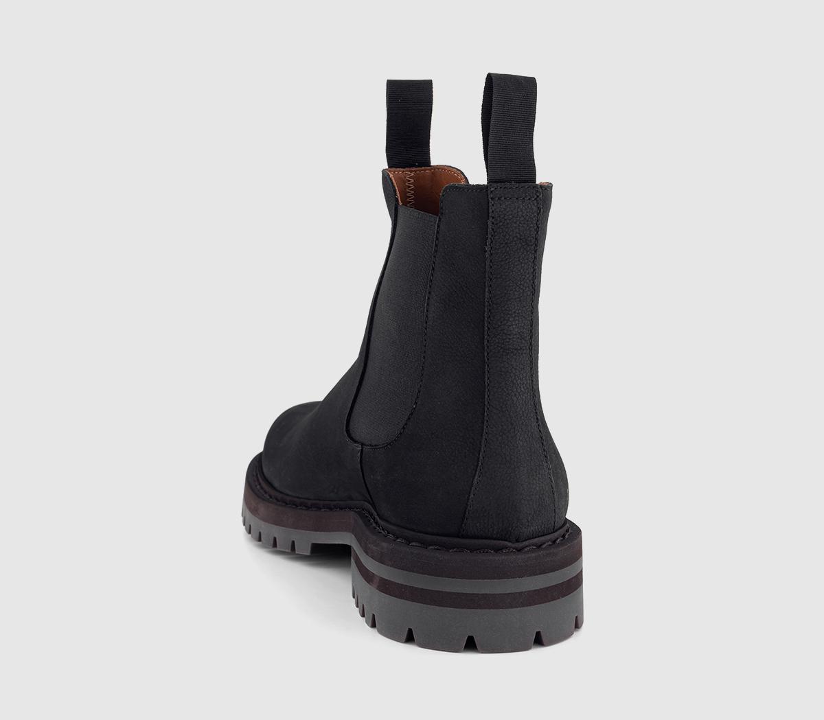 Common Projects Winter Chelsea Boots Black Suede - Women's Shoes & Trainers