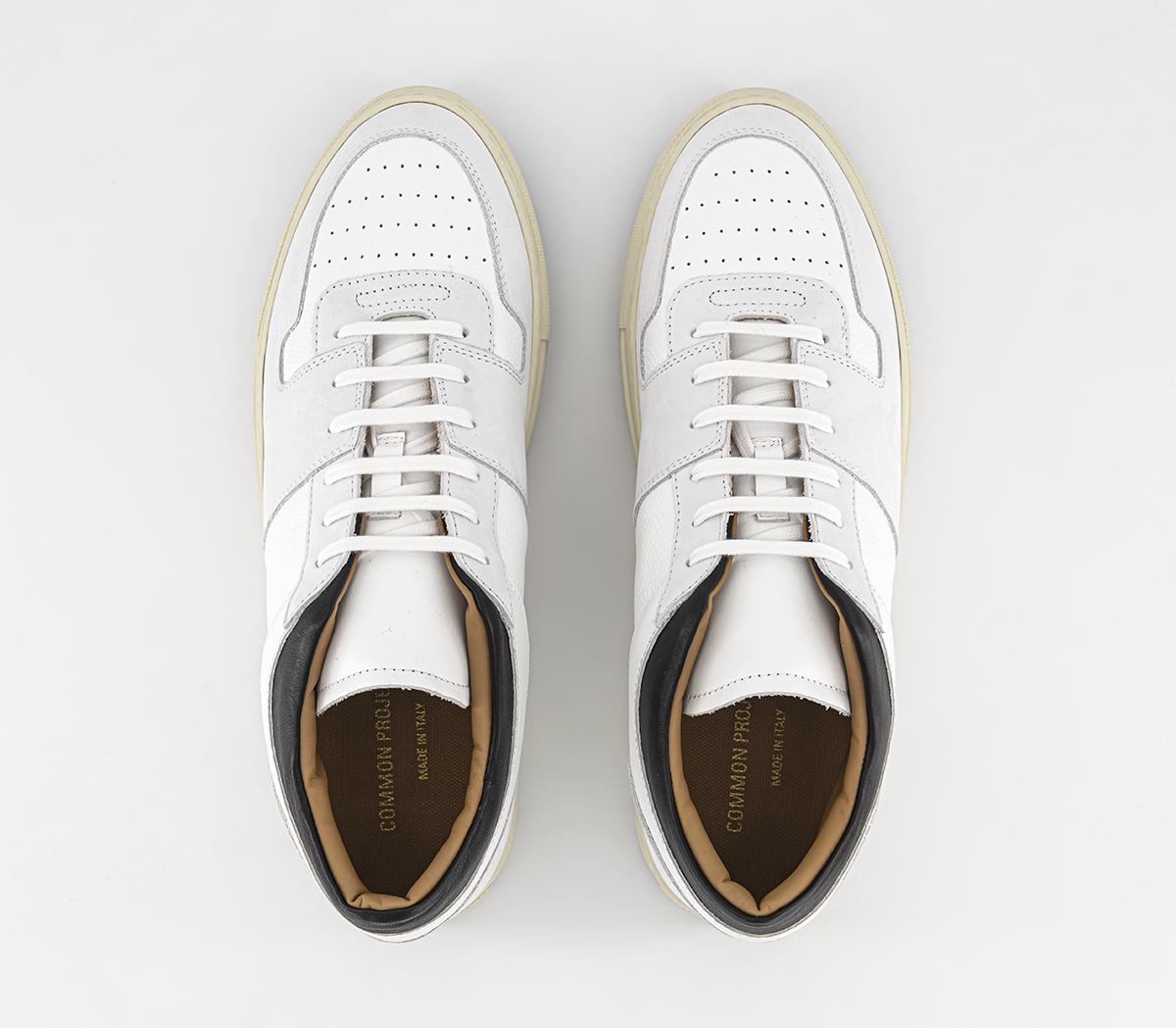 Common Projects Decades Mid Trainers White - Men's Trainers