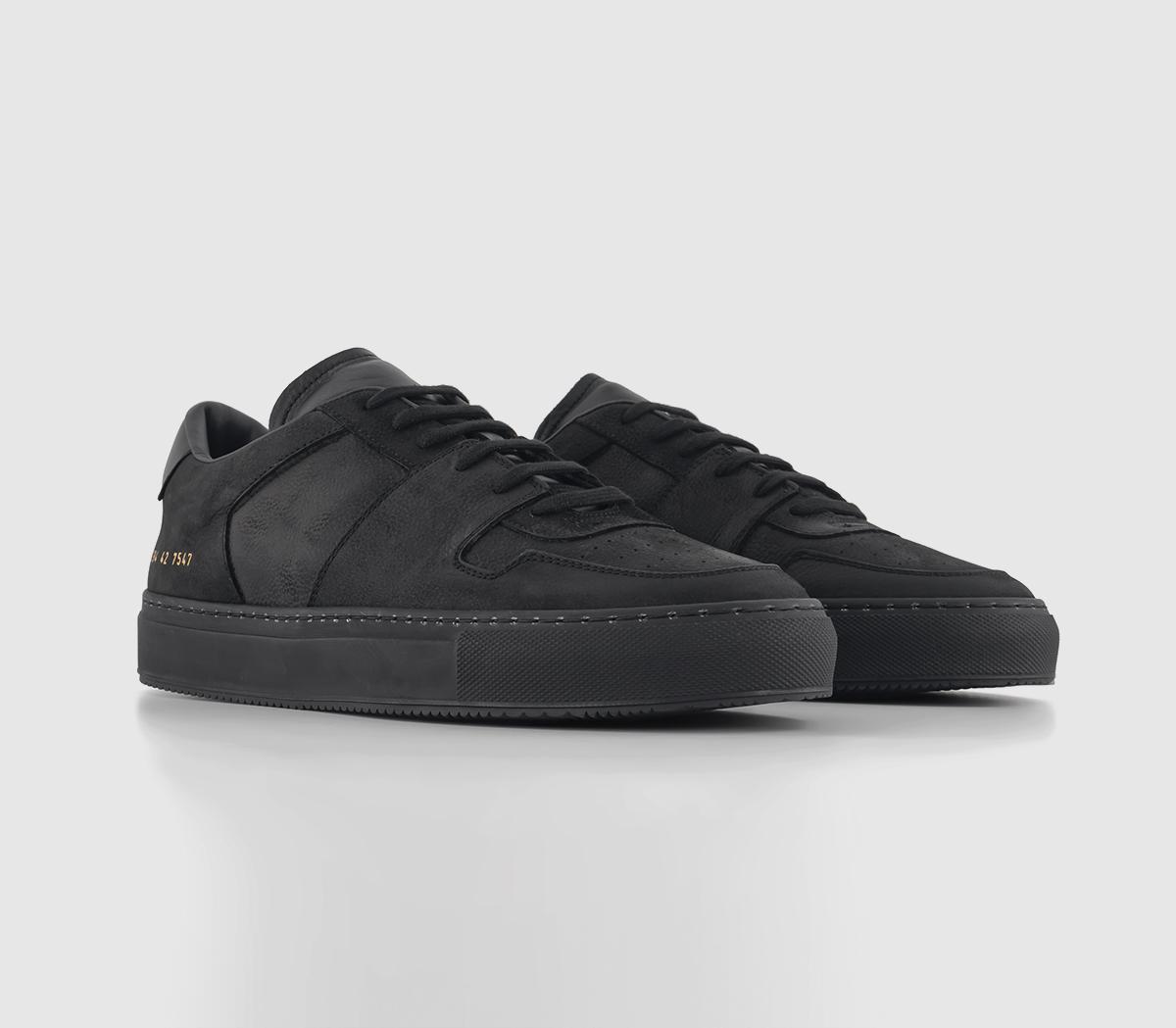 Common Projects Decades Low Trainers Black Nubuck - Men's Trainers ...