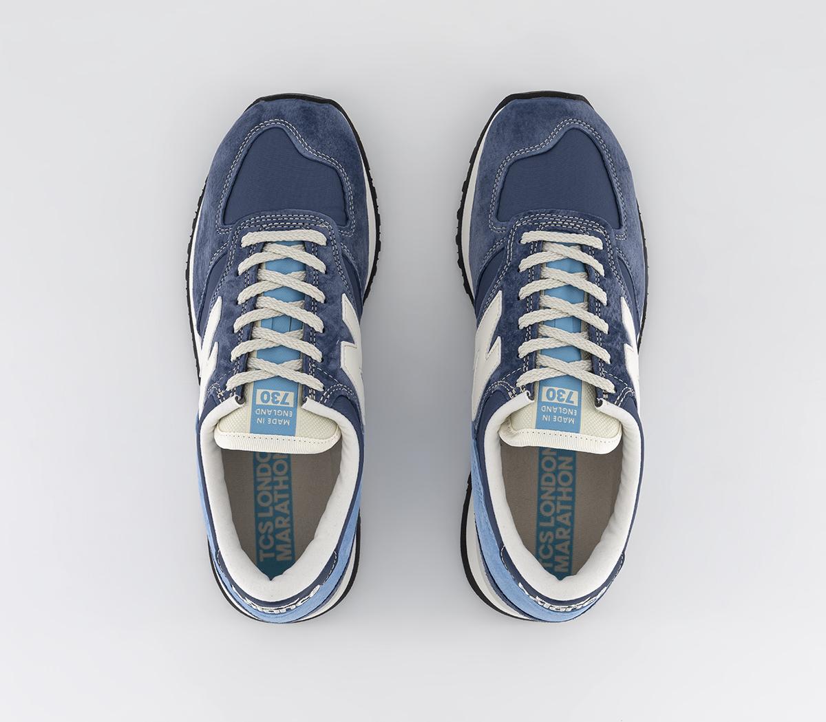New Balance M730 Trainers Grey Blue - Men's Trainers