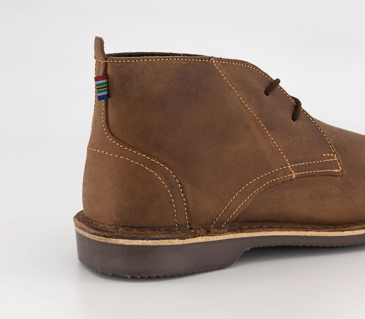 Veldskoen Veldskoen Chukka Boots Brown Sole - Men’s Boots
