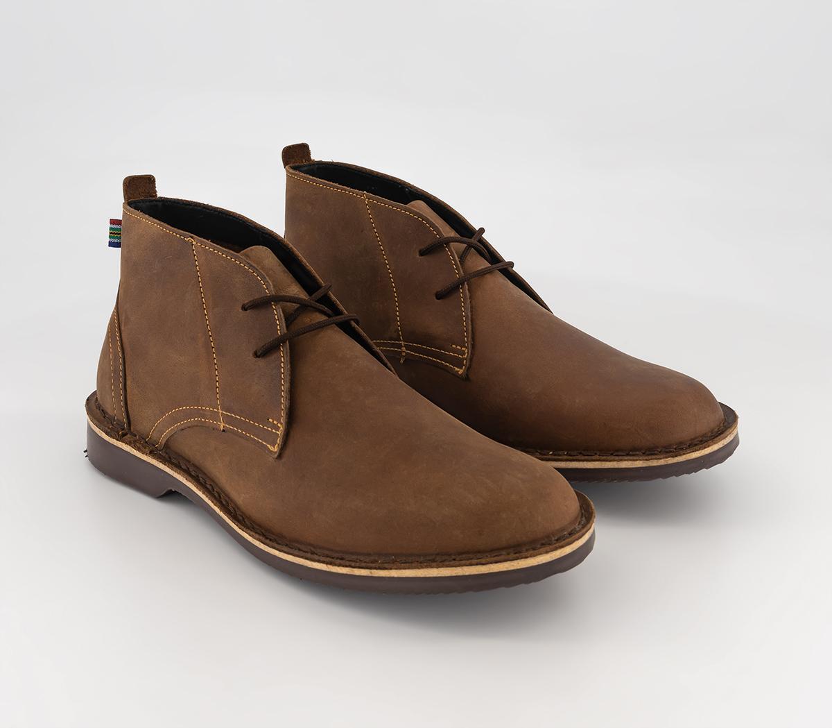 Veldskoen Veldskoen Chukka Boots Brown Sole - Men’s Boots