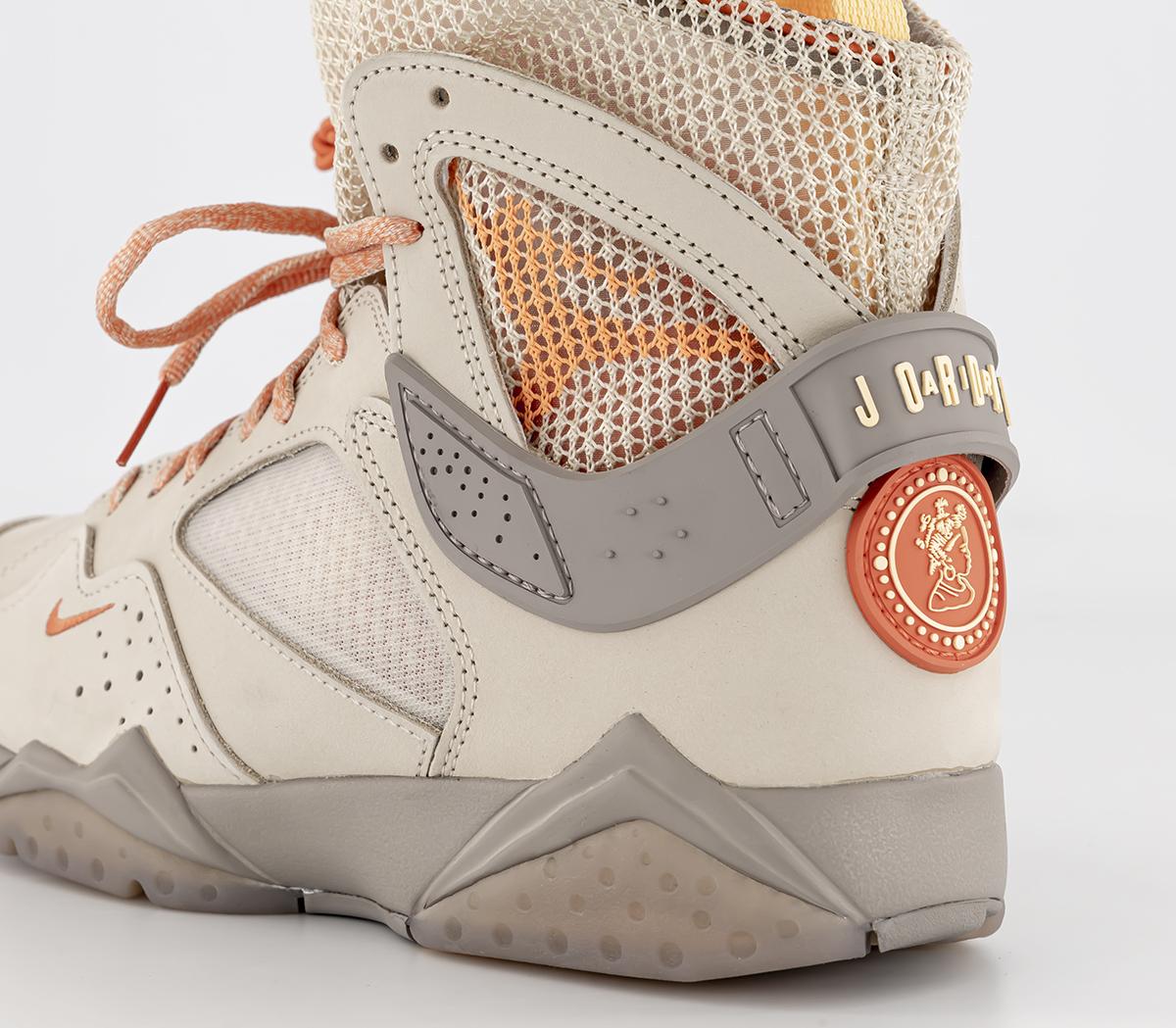 Jordan Air Jordan 7 Trainers Bephies Beauty Supply Sanddrift Peach ...
