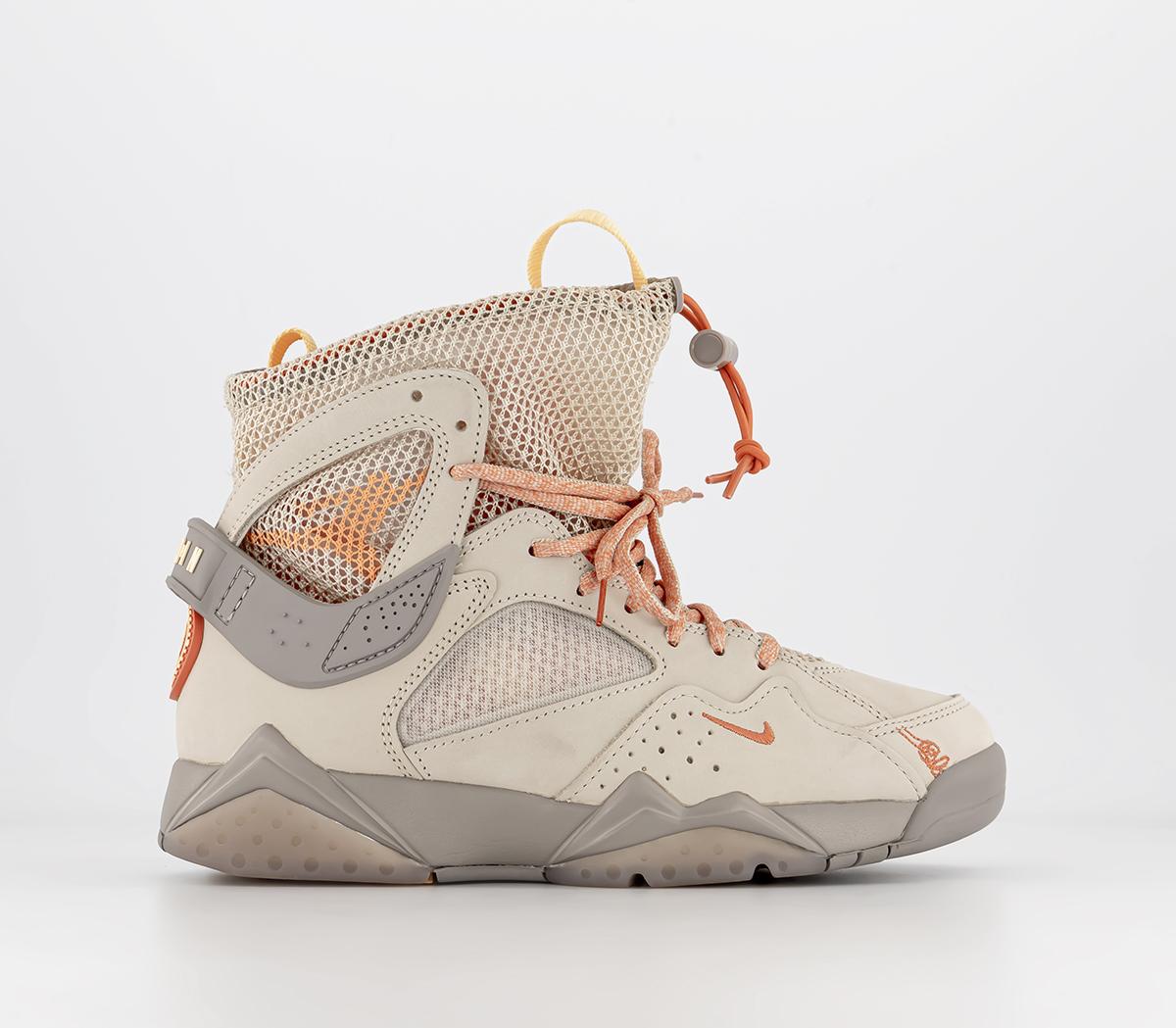 Jordan Air Jordan 7 Trainers Bephies Beauty Supply Sanddrift Peach ...