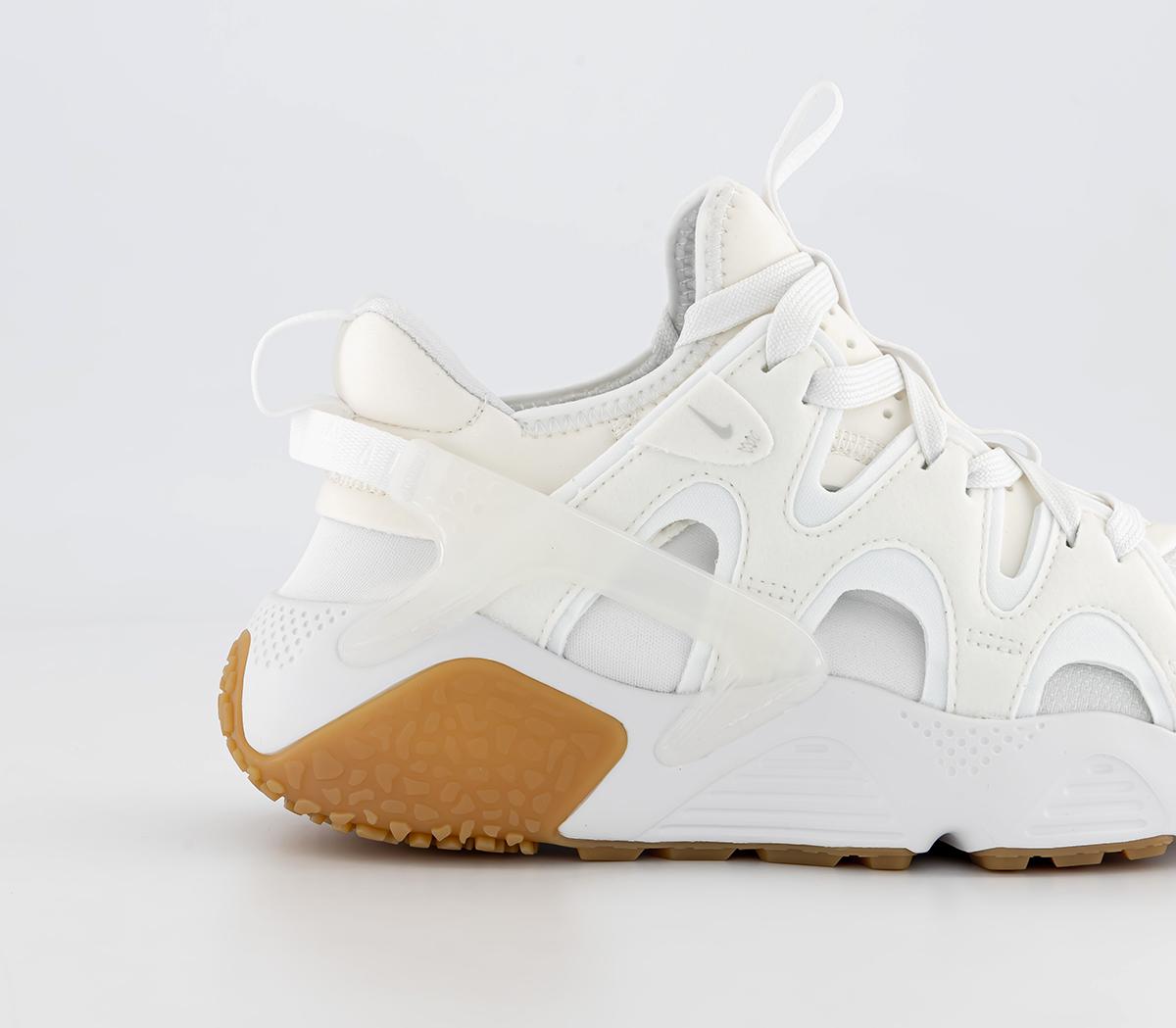 Nike Air Huarache Craft Trainers Summit White Photon Dustgum Med Brown ...