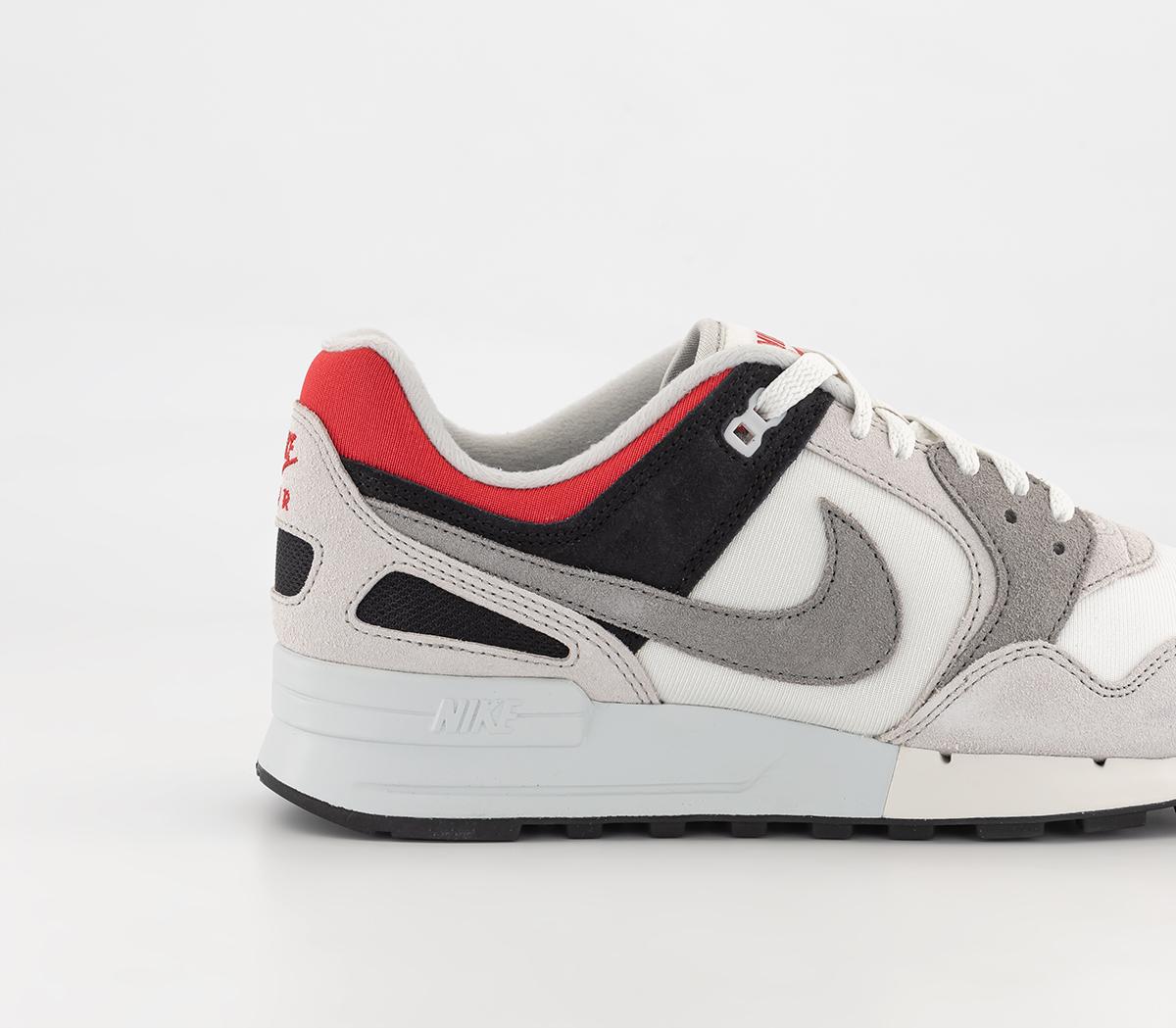 Nike Nike Air Pegasus 89 Trainers Swan Medium Grey Rose Coral Black ...