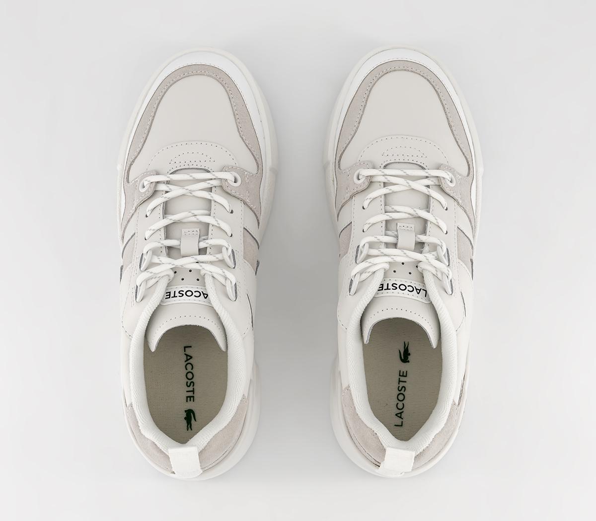 Lacoste L002 Trainers White - Women's Trainers
