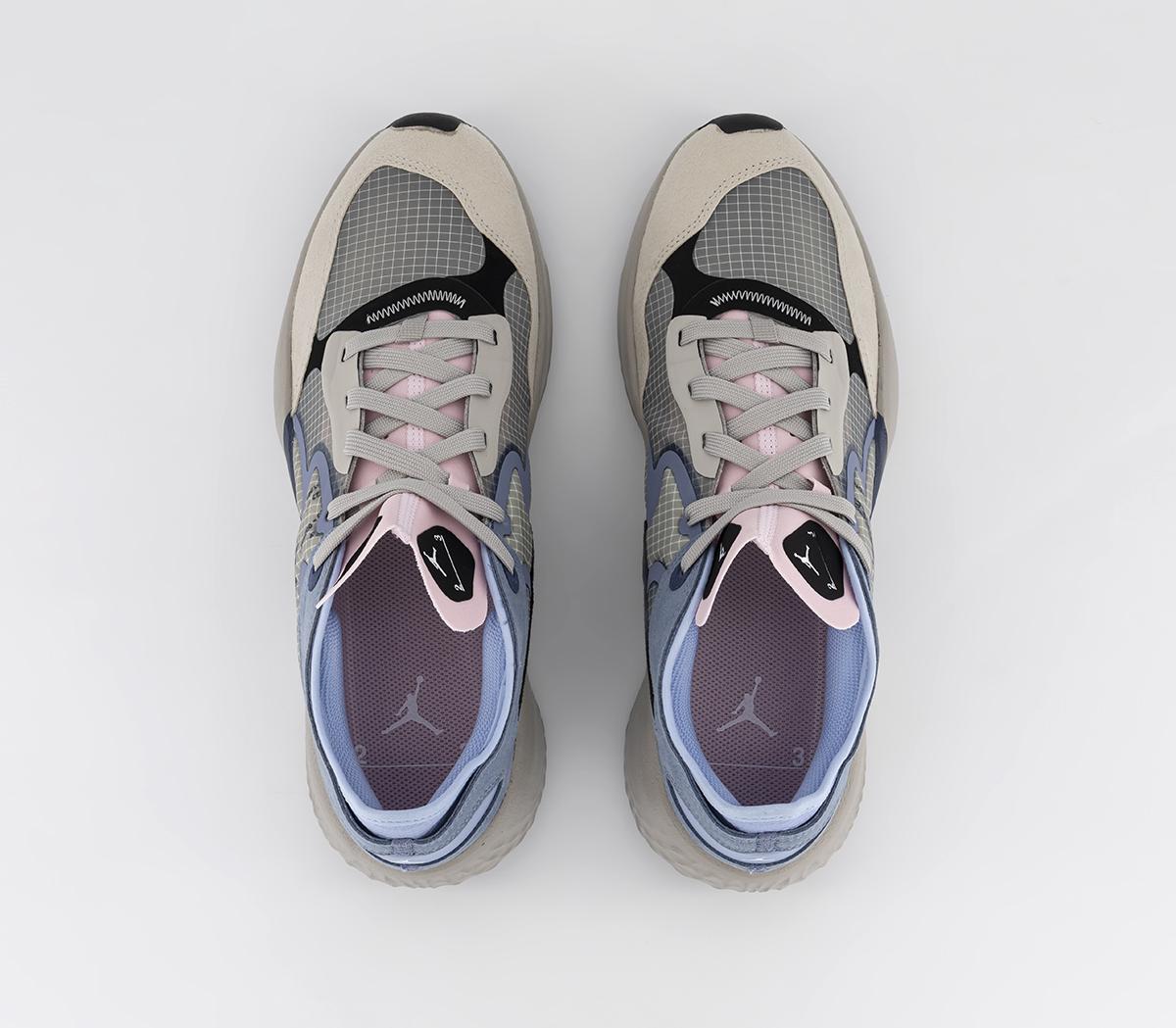 Jordan Jordan Delta 3 Low Trainers Light Iron Ore White Ashen Slate ...