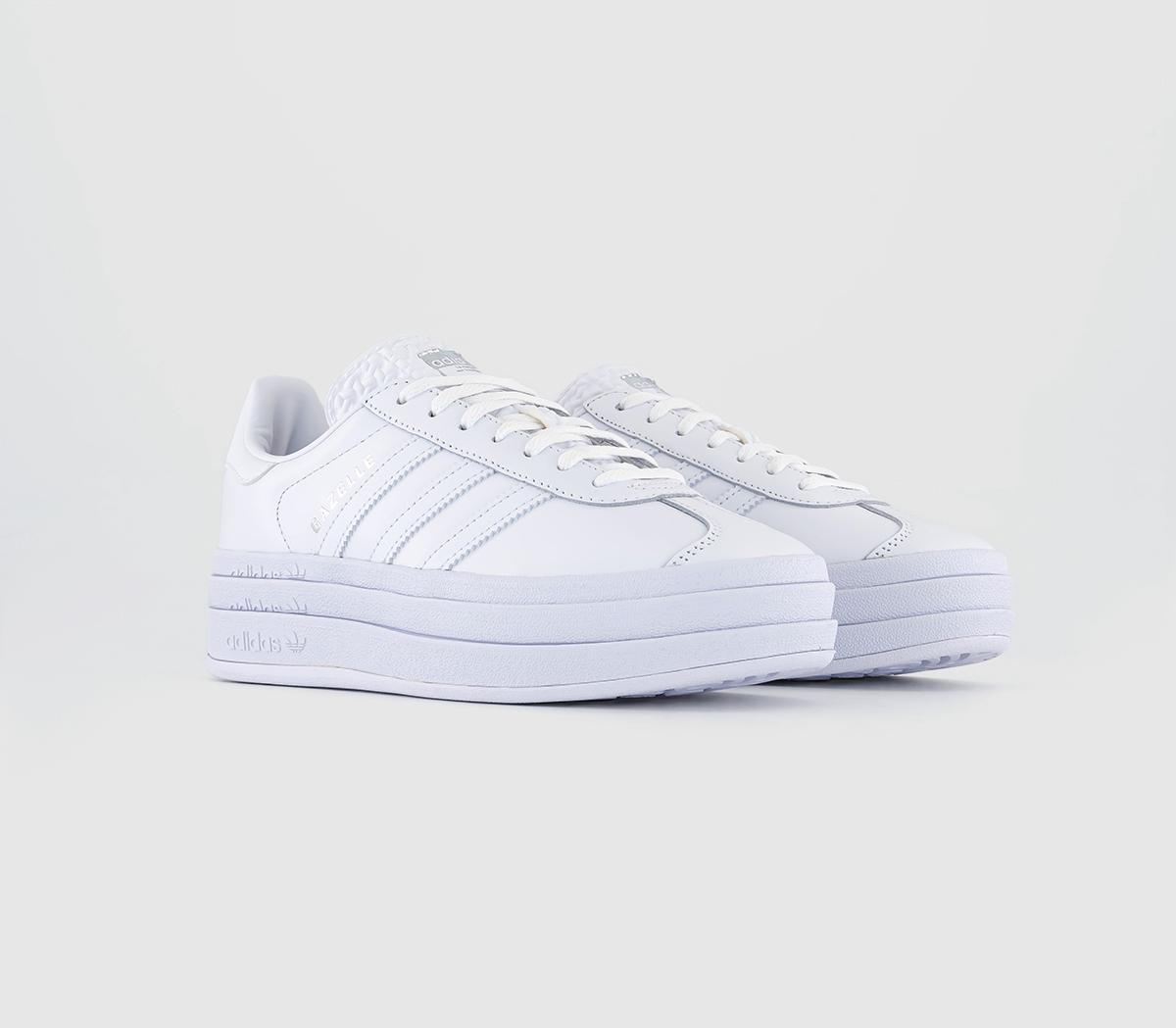 adidas Gazelle Bold W Trainers White White White - Women's Trainers
