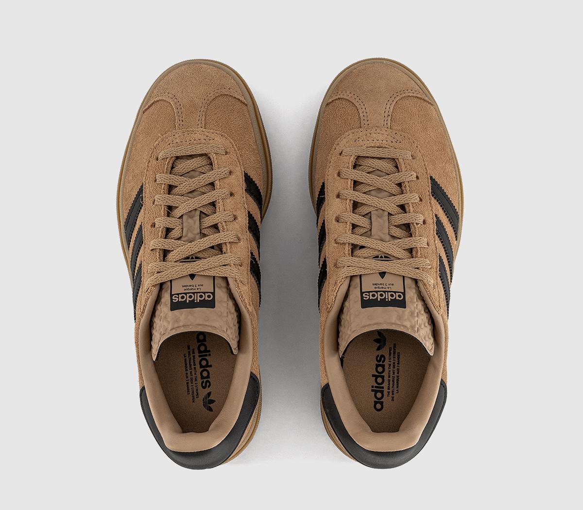 adidas Gazelle Bold W Trainers Cardboard Black Gum - Women's Trainers