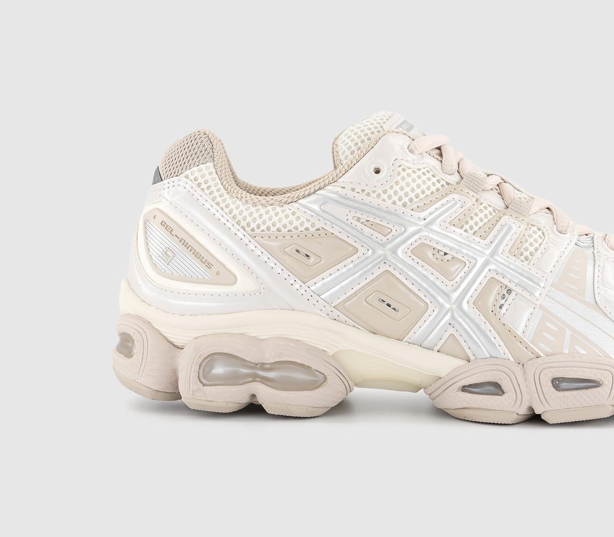 ASICS Gel Nimbus 9 Trainers Cream Mineral Beige - Women's Trainers