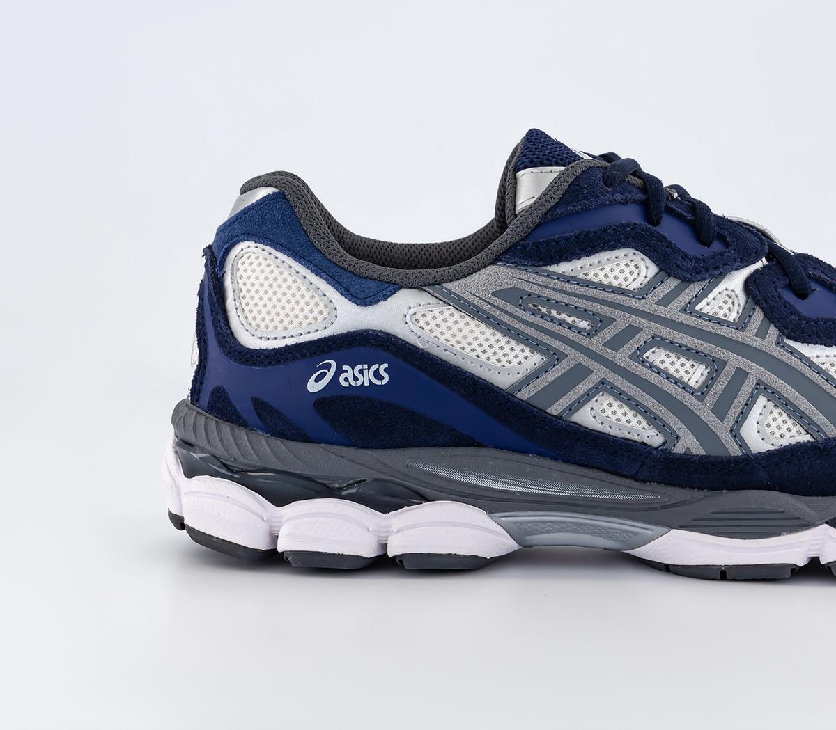 ASICS Gel Nyc Trainers Navy Grey - Men's Trainers