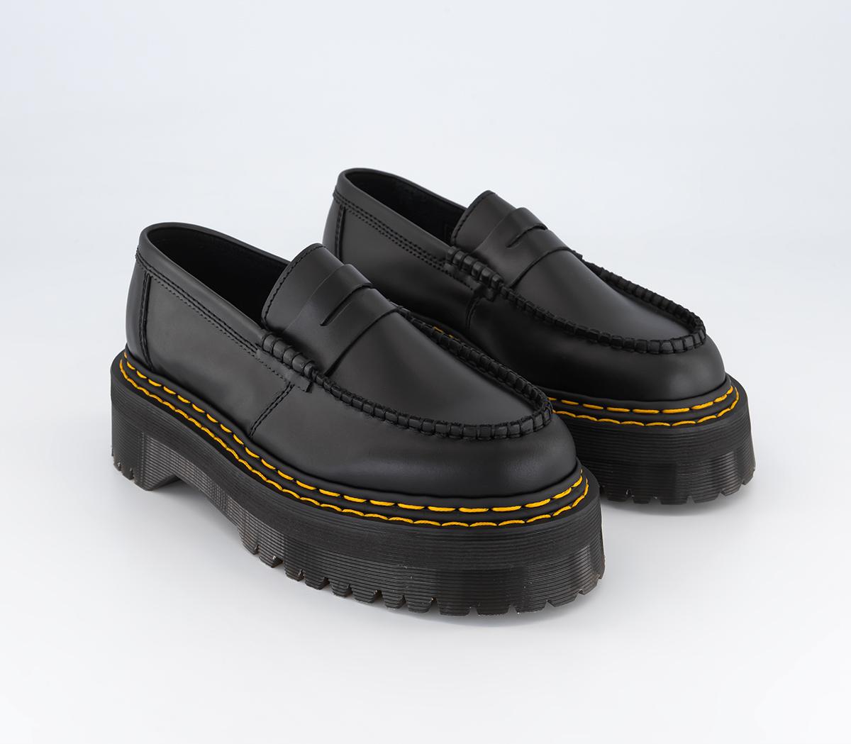 Dr. Martens Penton Quad Platform Ds Shoes Black Paris - Flat Shoes for ...