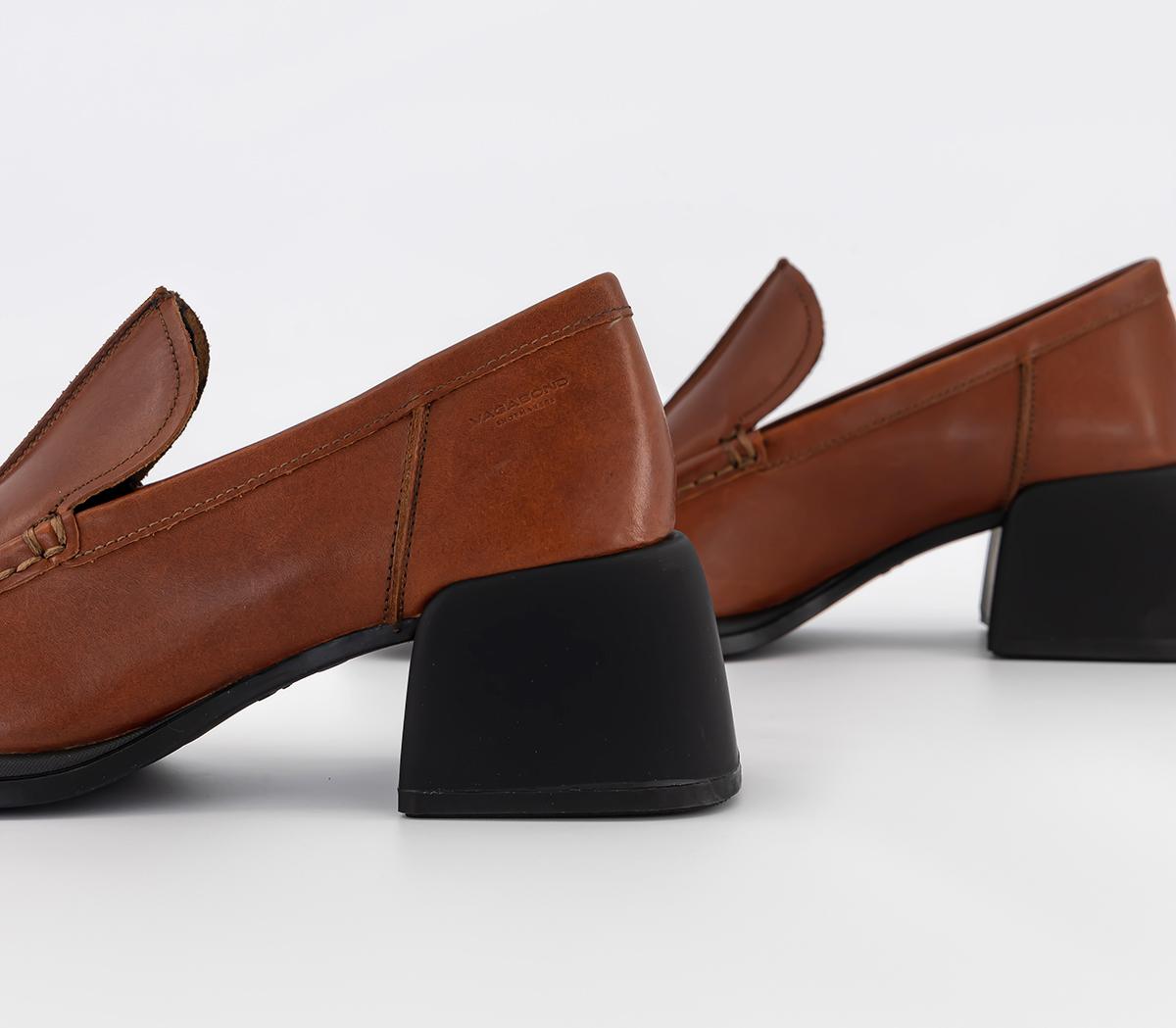 Vagabond Shoemakers Ansie Block Loafers Cinnamon - Women’s Loafers