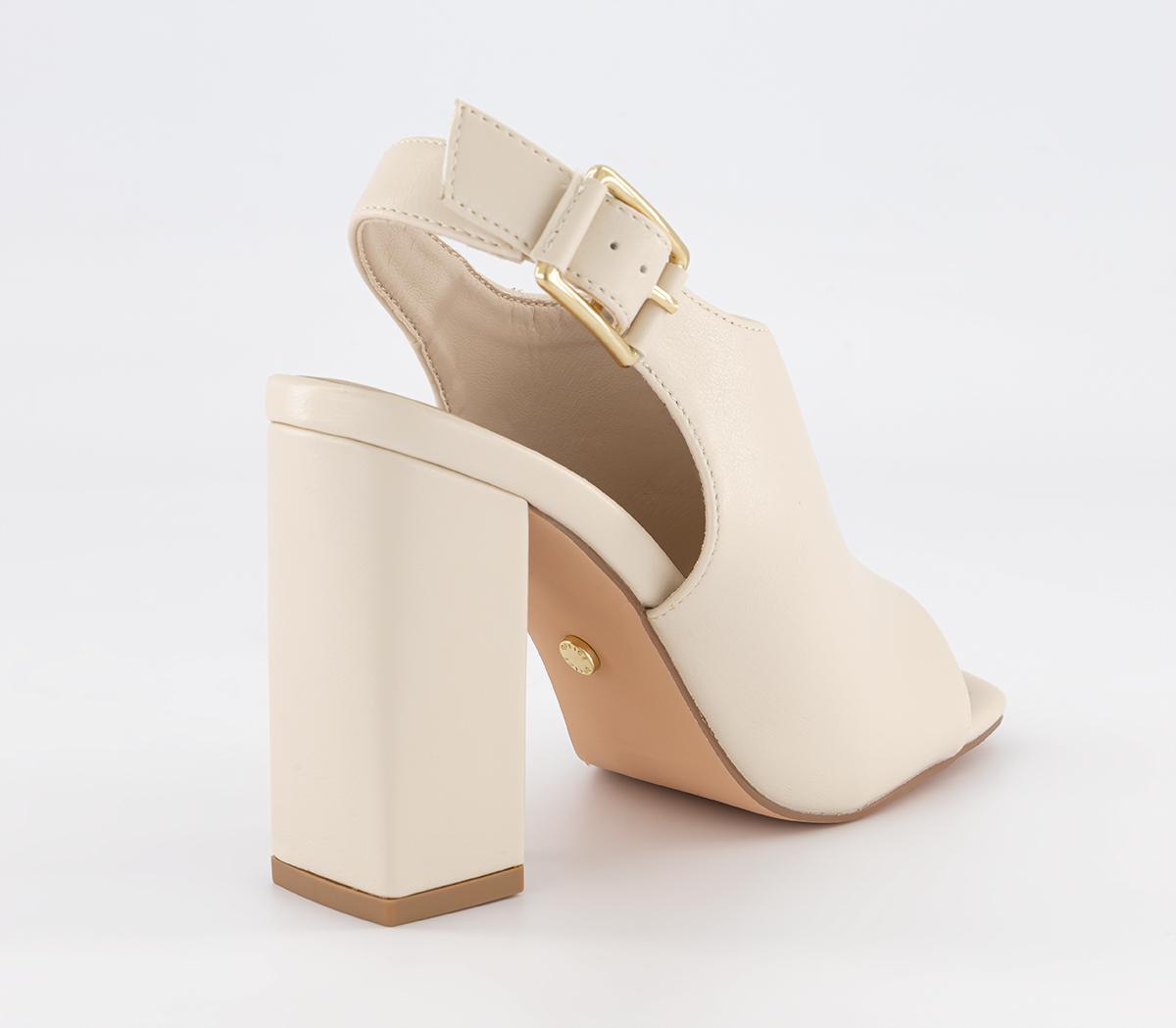 OFFICE Hallmark Heeled Shoe Boots Off White - High Heels