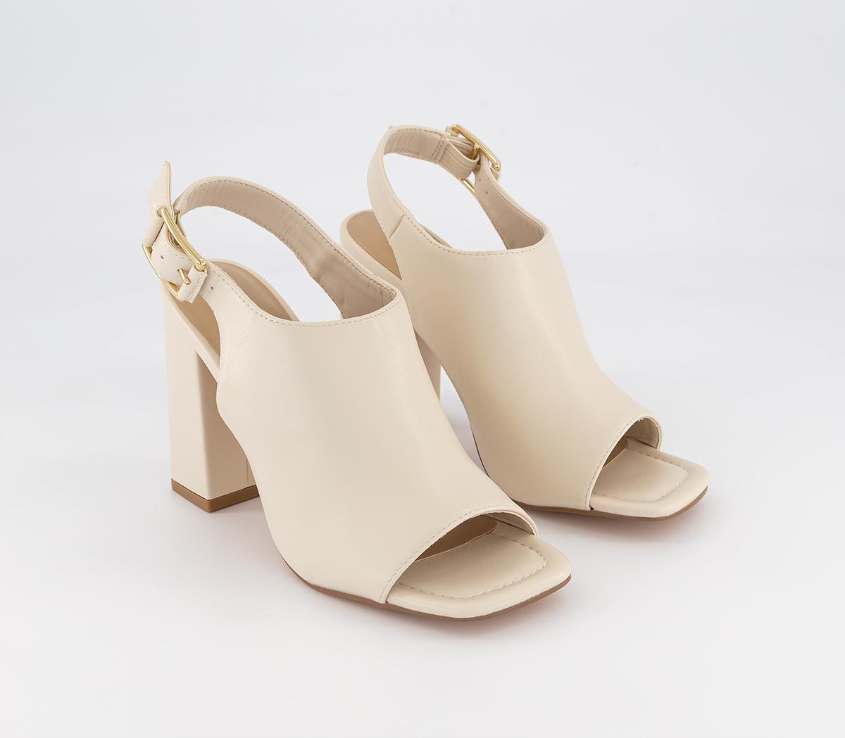 OFFICE Hallmark Heeled Shoe Boots Off White - High Heels