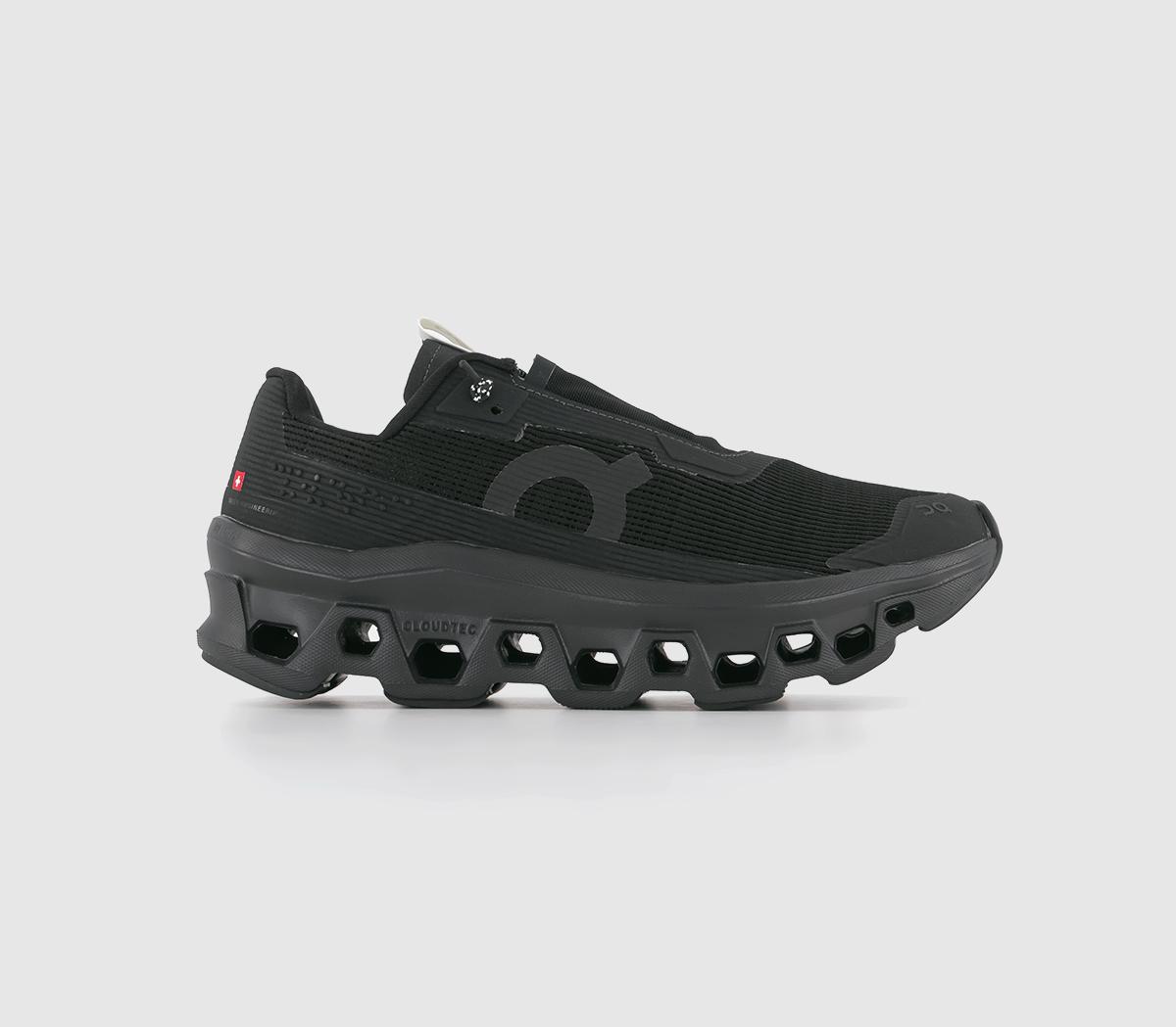ON Cloudmonster Sensa Trainers All Black - Men's Trainers