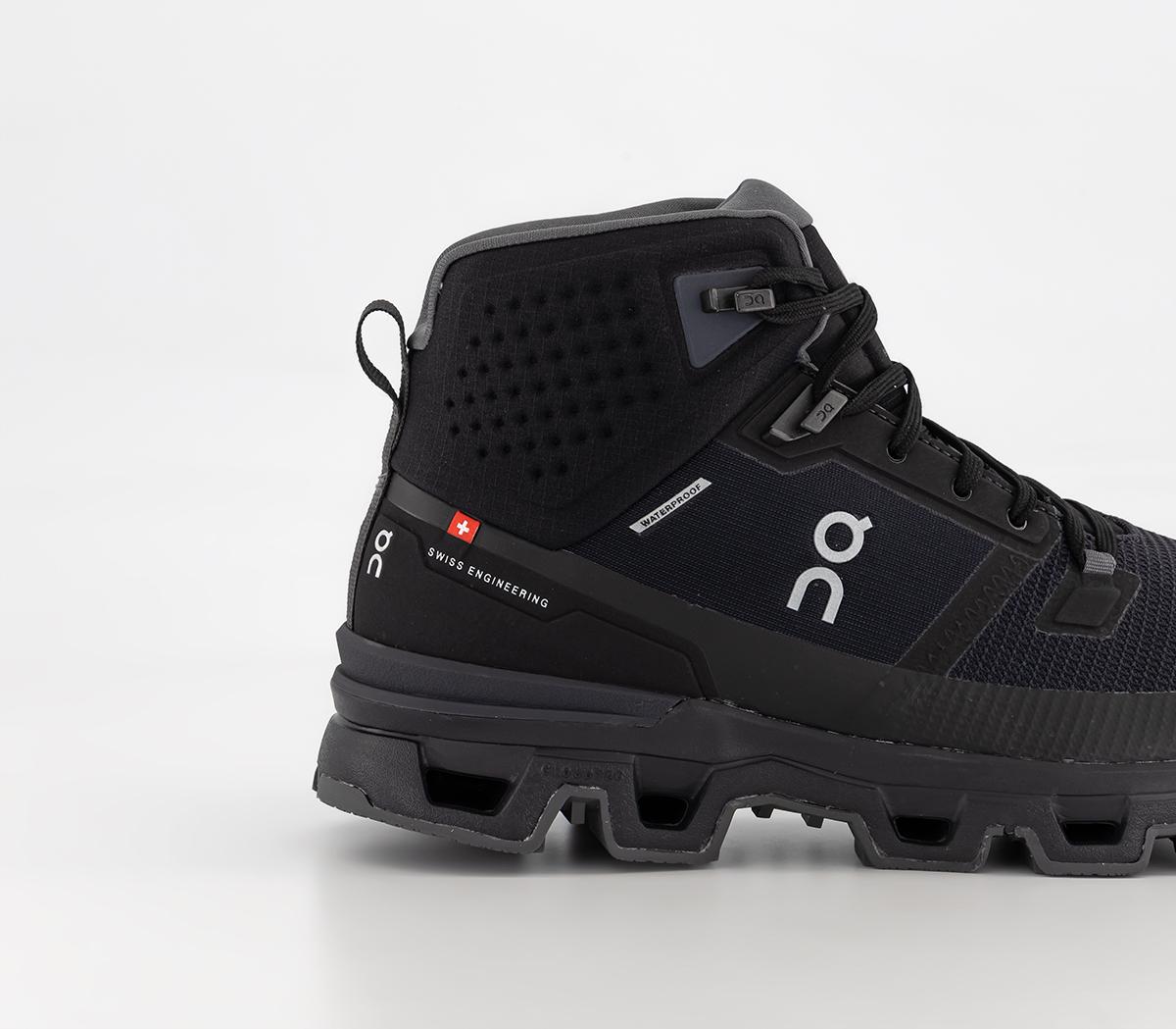 ON Cloudrock 2 Waterproof Black Eclipse - Men’s Boots