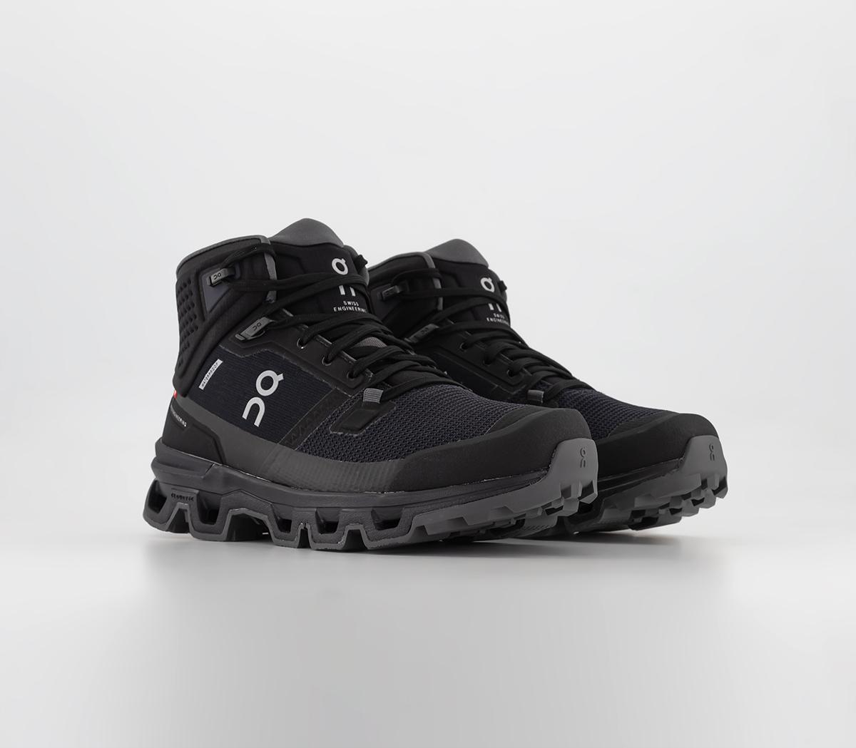 ON Cloudrock 2 Waterproof Boots Black Eclipse F - Women's Boots