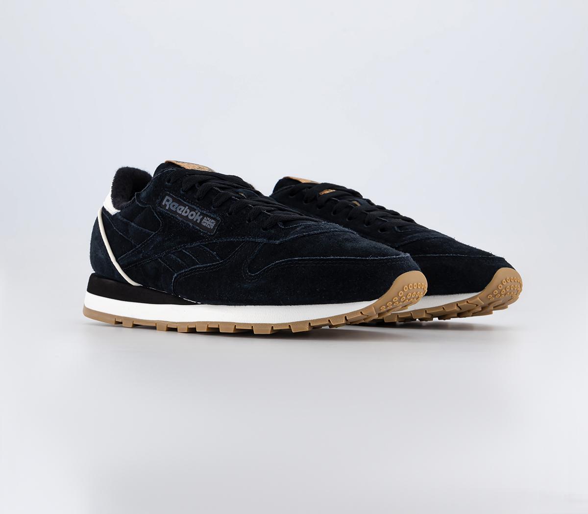 Reebok Classic Leather 1983 Vintage Trainers Core Black Glen Green ...