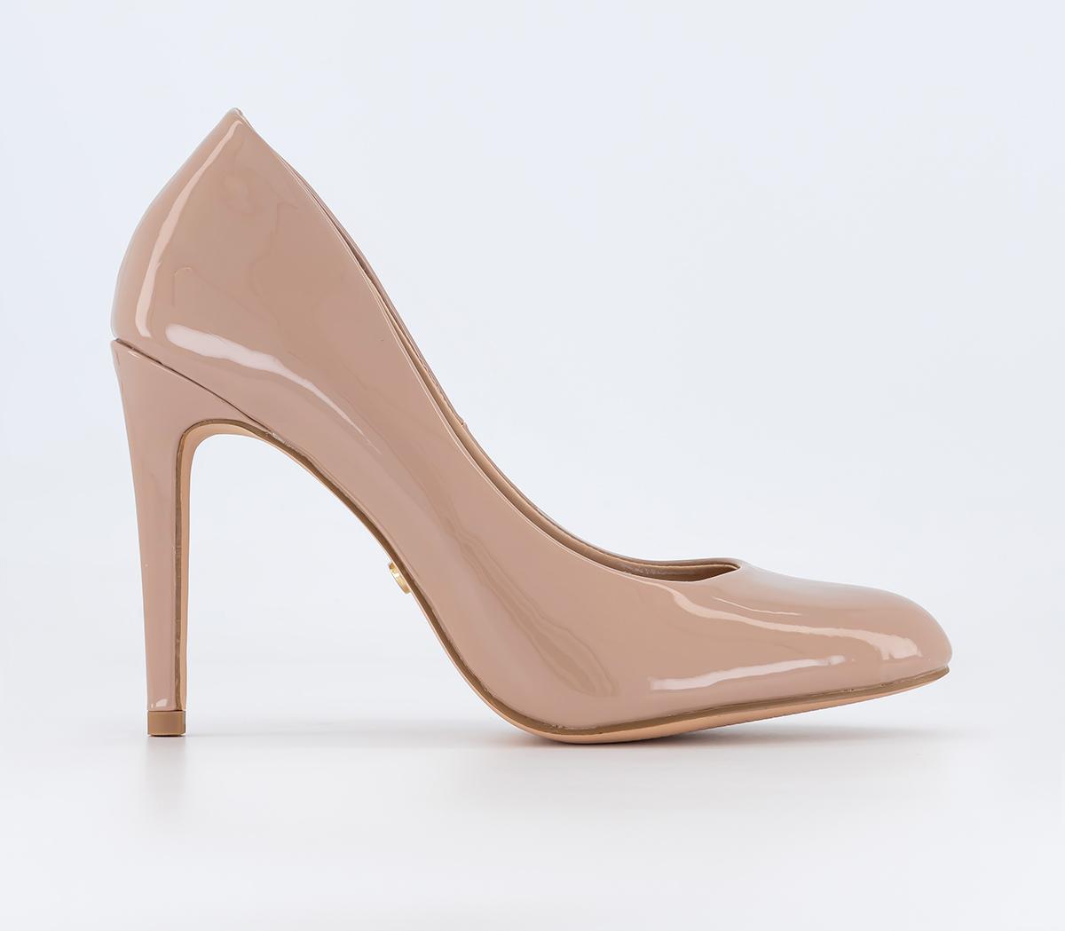 OFFICE Host Round Toe Courts Beige - High Heels