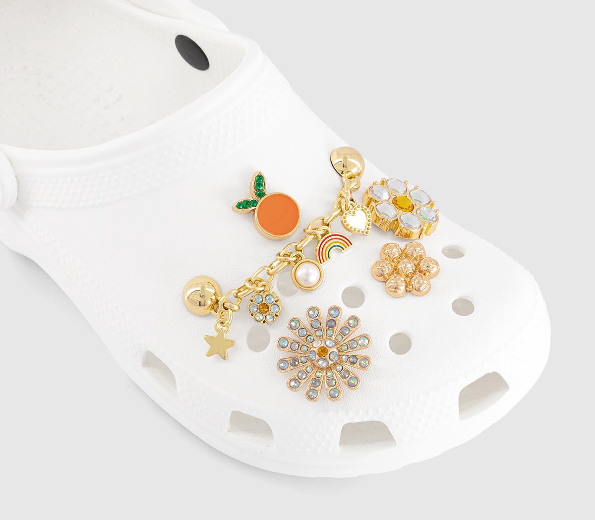 Crocs Crocs Jibbitz Charms 5 Pack Everything Nice Gem Mix - Accessories