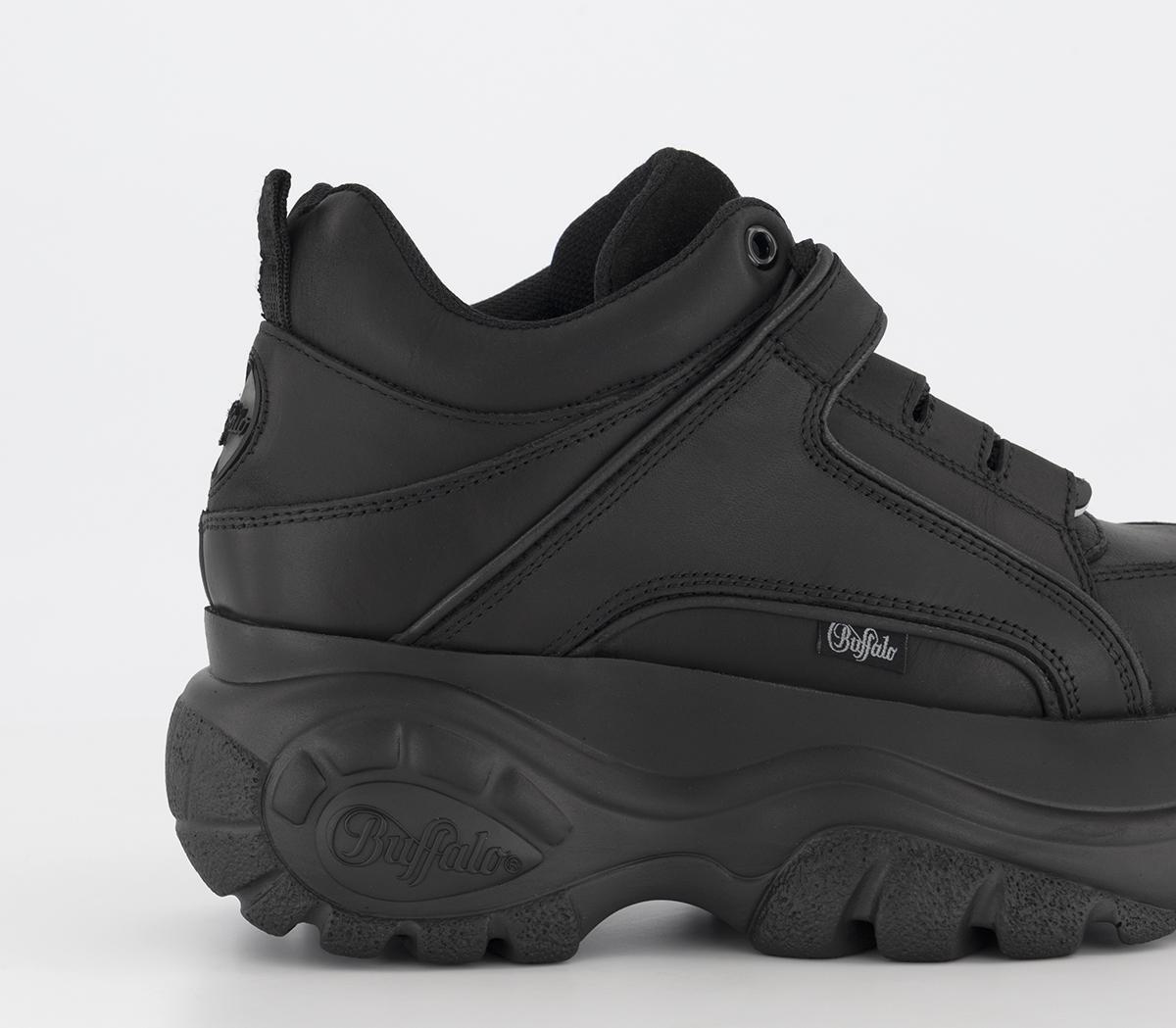 Buffalo Buffalo London Classic Low Trainers Black - Women's Trainers