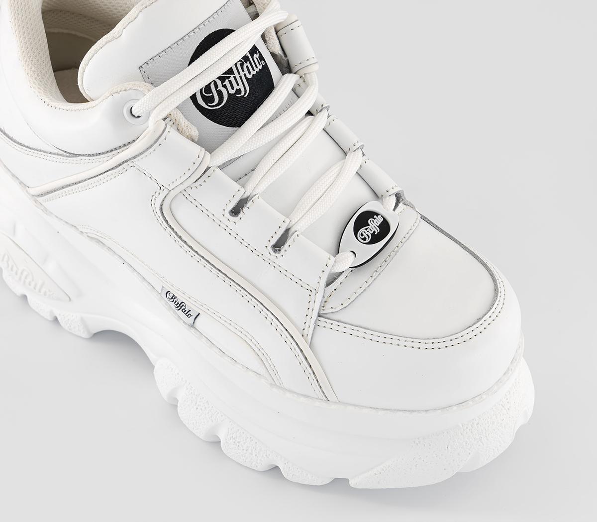 Buffalo Buffalo London Classic Low Shoes White - Women's Ankle Boots