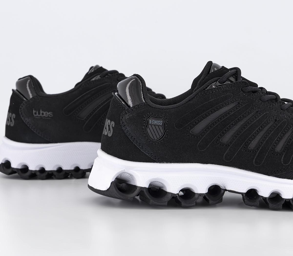 K-Swiss Tubes Pharo Trainers Black Black White - Men's Trainers