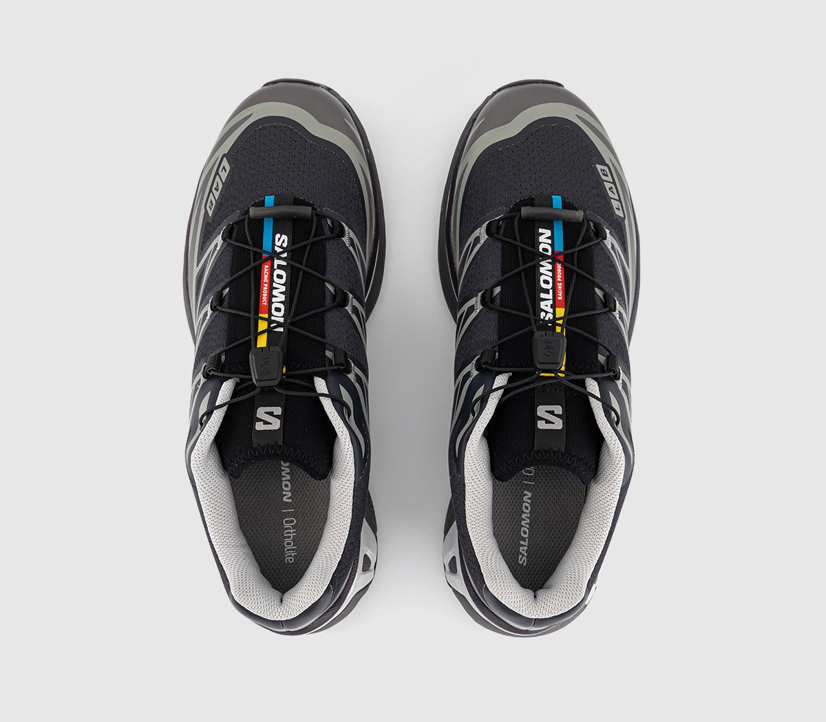 Salomon XT-6 Trainers Nine Iron Excalibur Plum Perfect - Men's Trainers