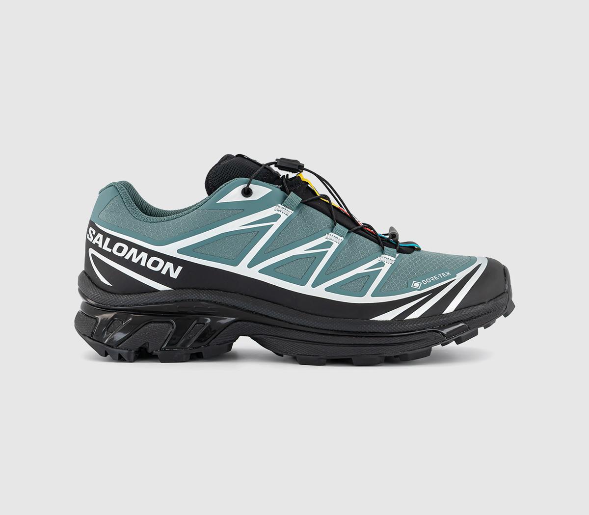 Click here for Salomon XT-6 Gtx Trainers North Atlantic Black Sil... prices