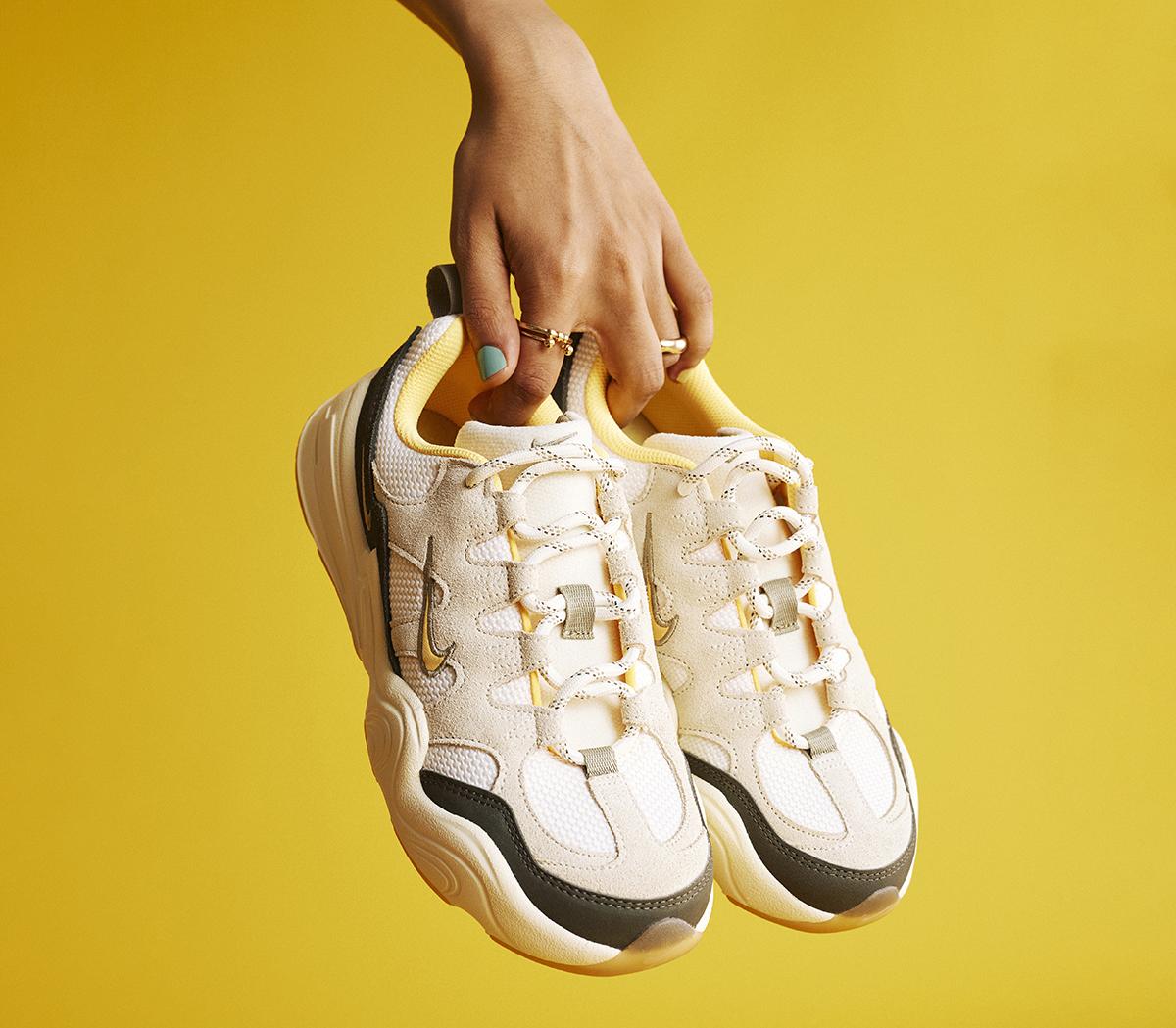 Nike Nike Tech Hera Trainers Sail Coconut Milk Cargo Khaki - Women's ...