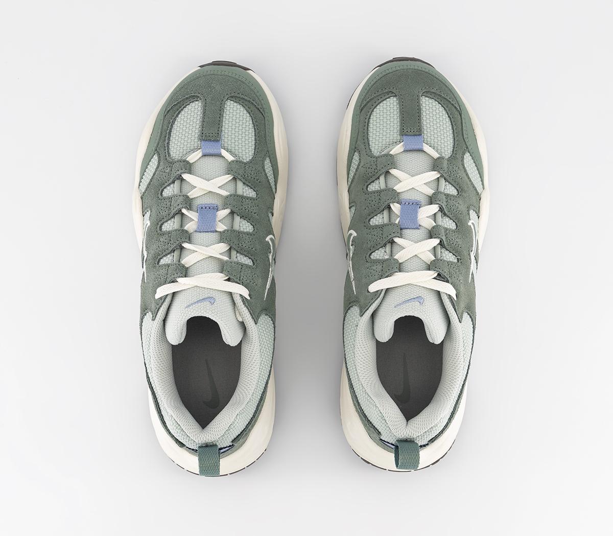 Nike Nike Tech Hera Trainers Light Silver Mica Green Sail Flat Pewter ...