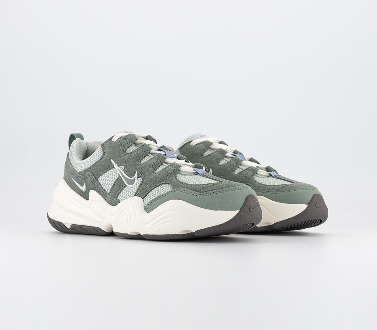 Nike Nike Tech Hera Trainers Light Silver Mica Green Sail Flat Pewter ...