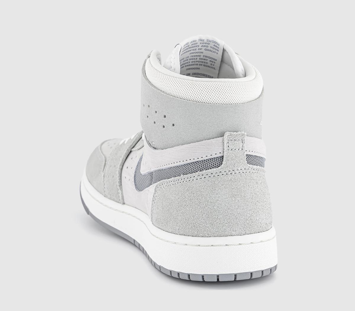Jordan Air Jordan 1 Zoom CMFT 2 Trainers Summit White Particle Grey ...