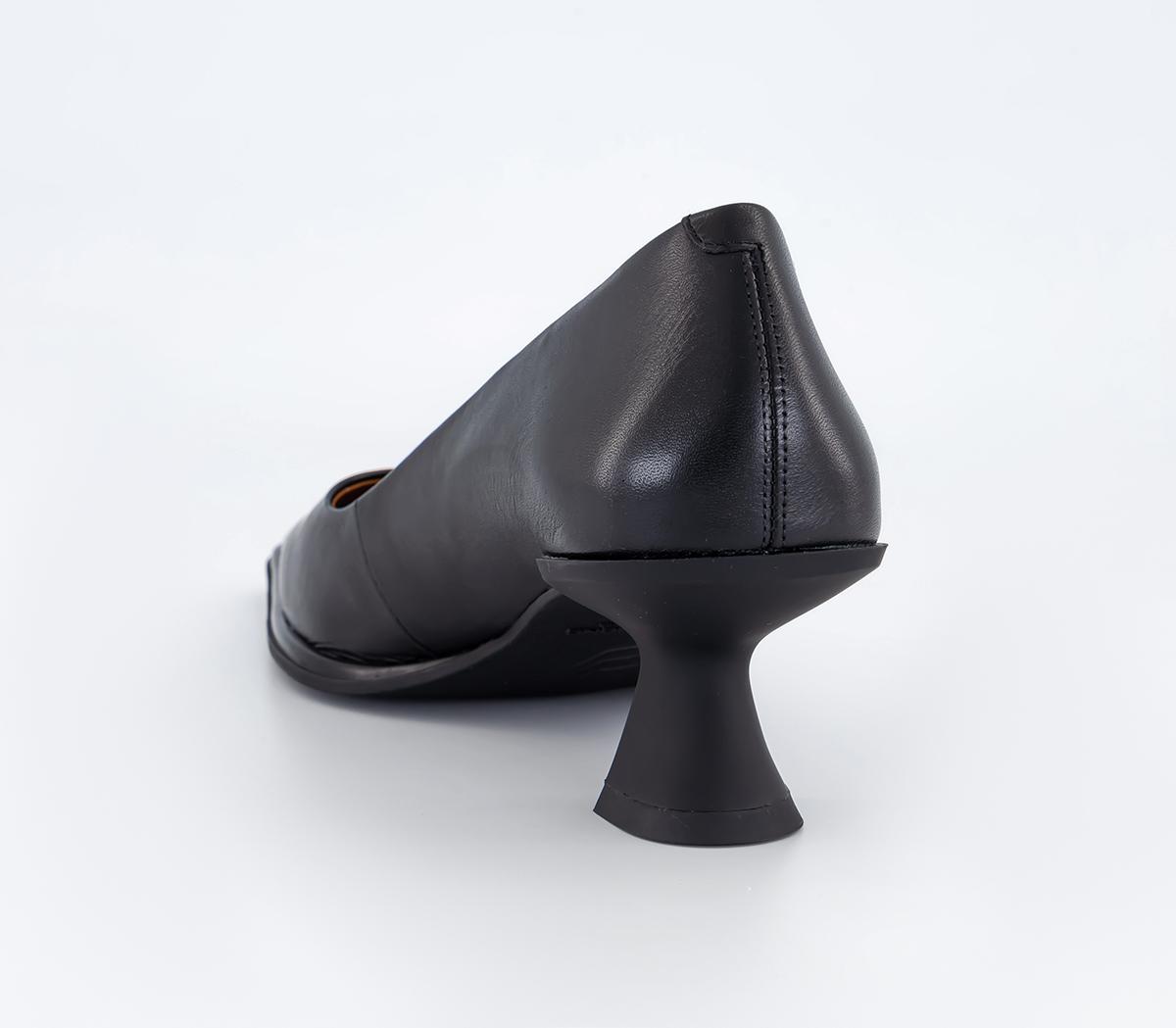 Vagabond Shoemakers Tilly Heeled Pumps Black Leather - Mid Heels