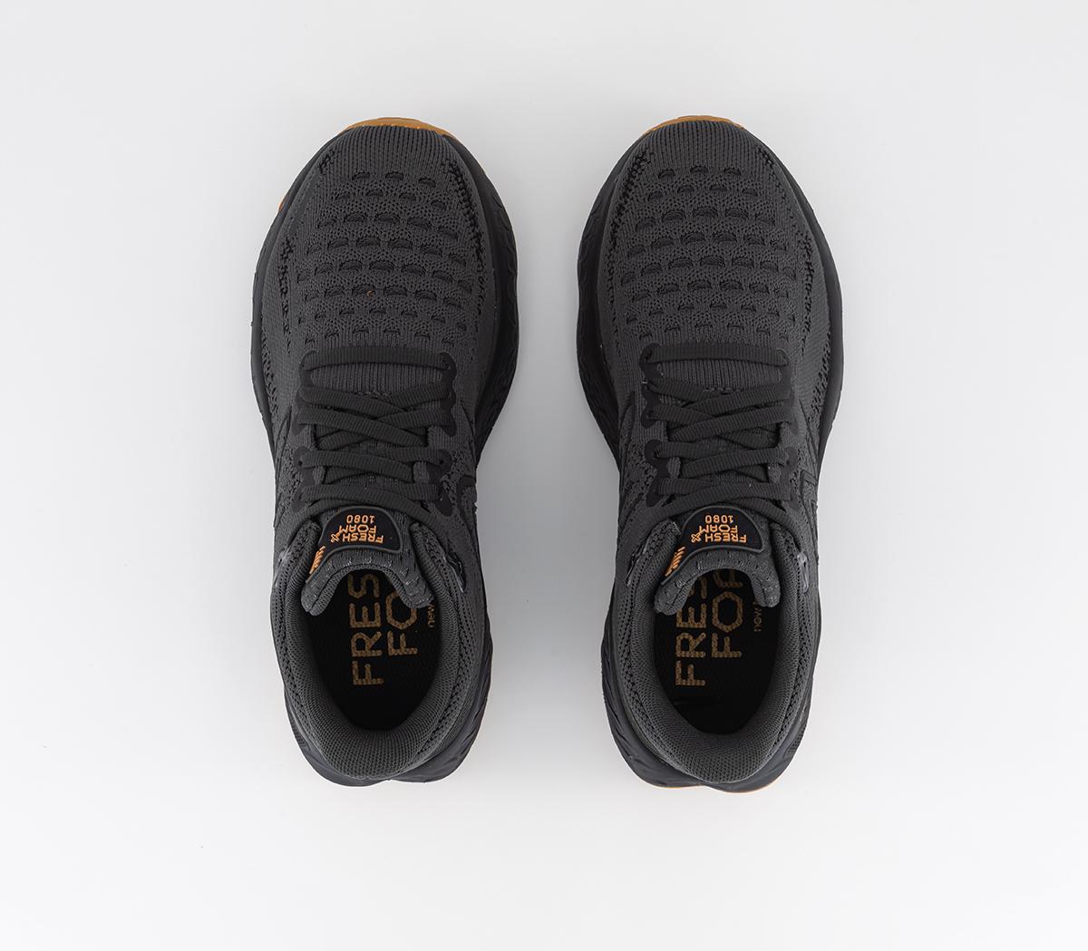 New Balance M1080 Trainers Black Gum - Men's Trainers