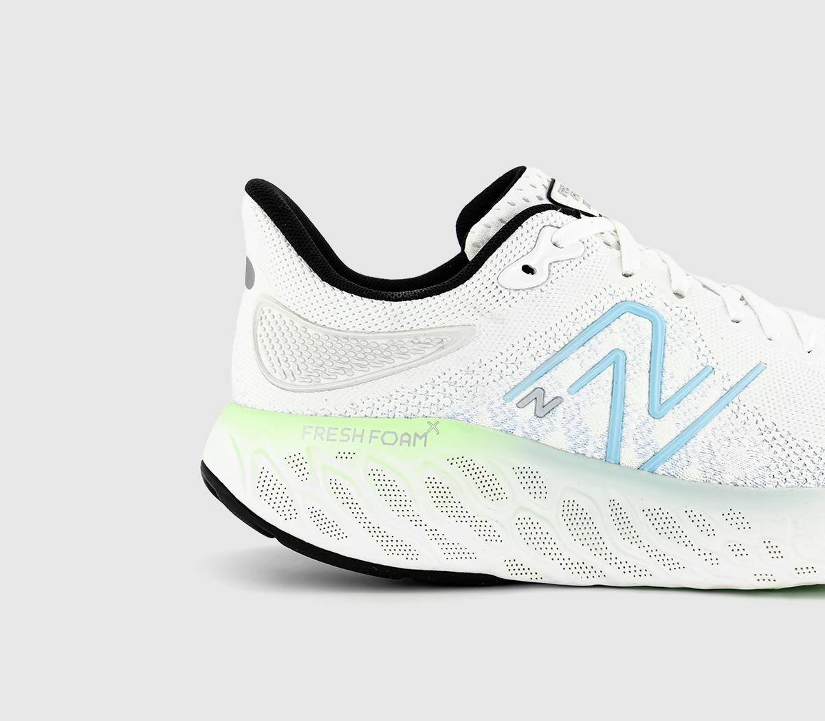 New Balance M1080 Trainers White White Blue Green - Women's Trainers