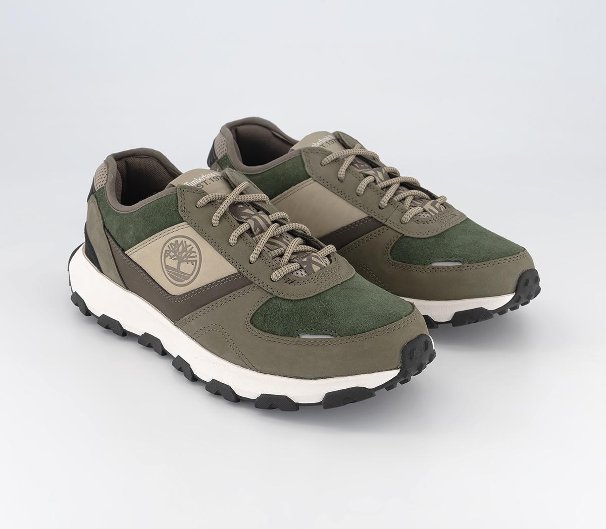 Timberland Winsor Park Ox Trainers Green Nubuck W Grn - Men's Trainers