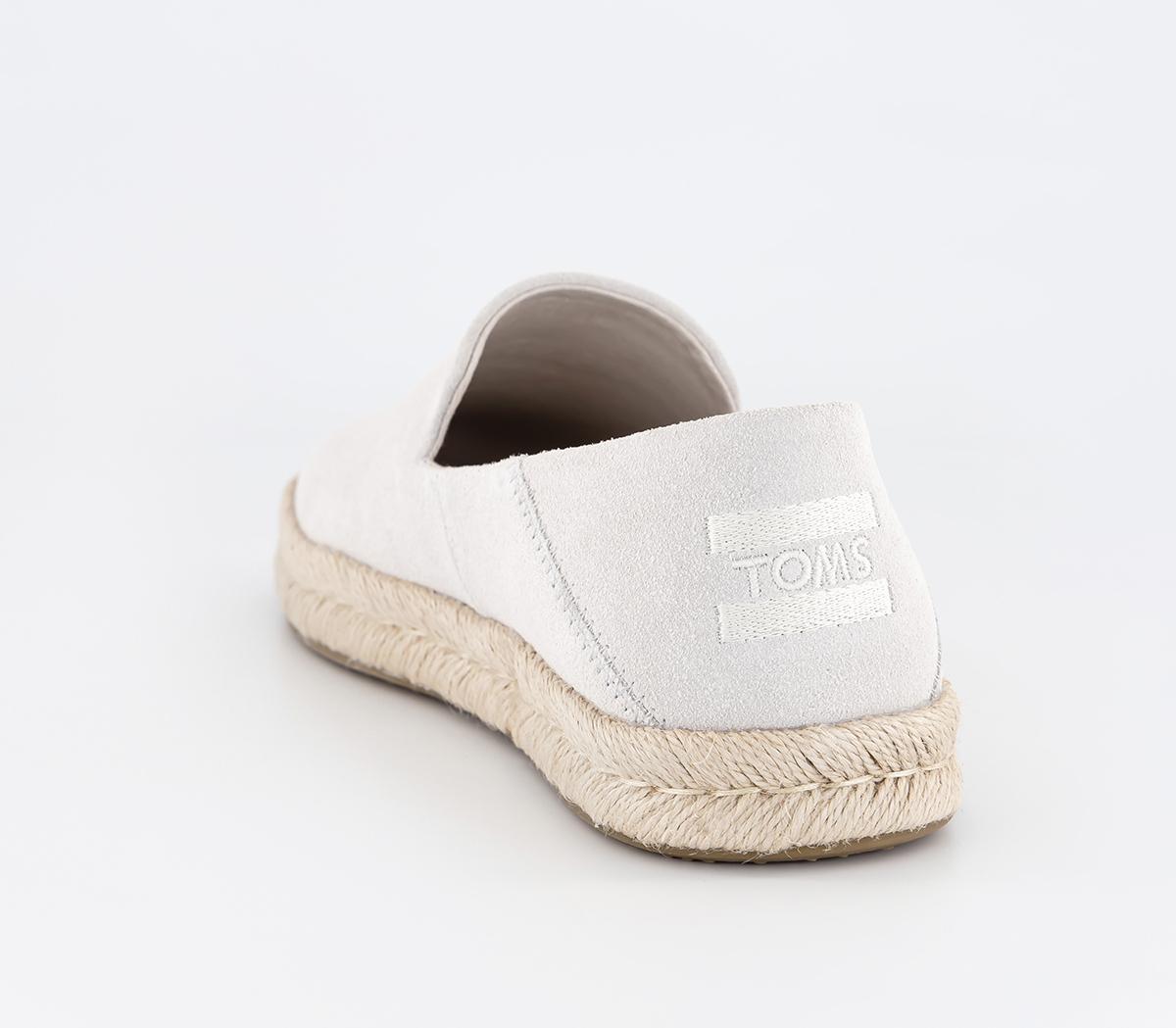 TOMS Santiago Espadrilles Putty Suede - Men’s Sandals