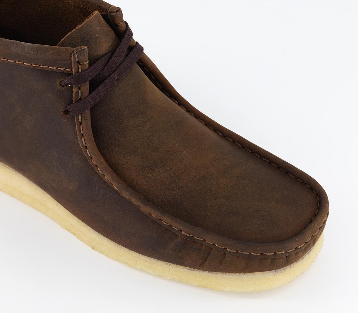 Clarks Originals Clarks Originals Mens Wallabee Boots Beeswax - Men’s Boots