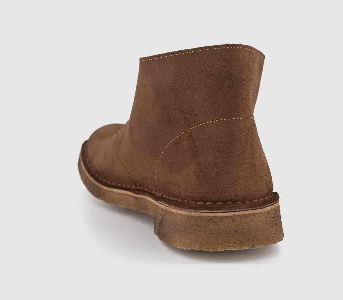 Clarks Originals Clarks Originals Mens Desert Boots Cola Suede - Men’s ...