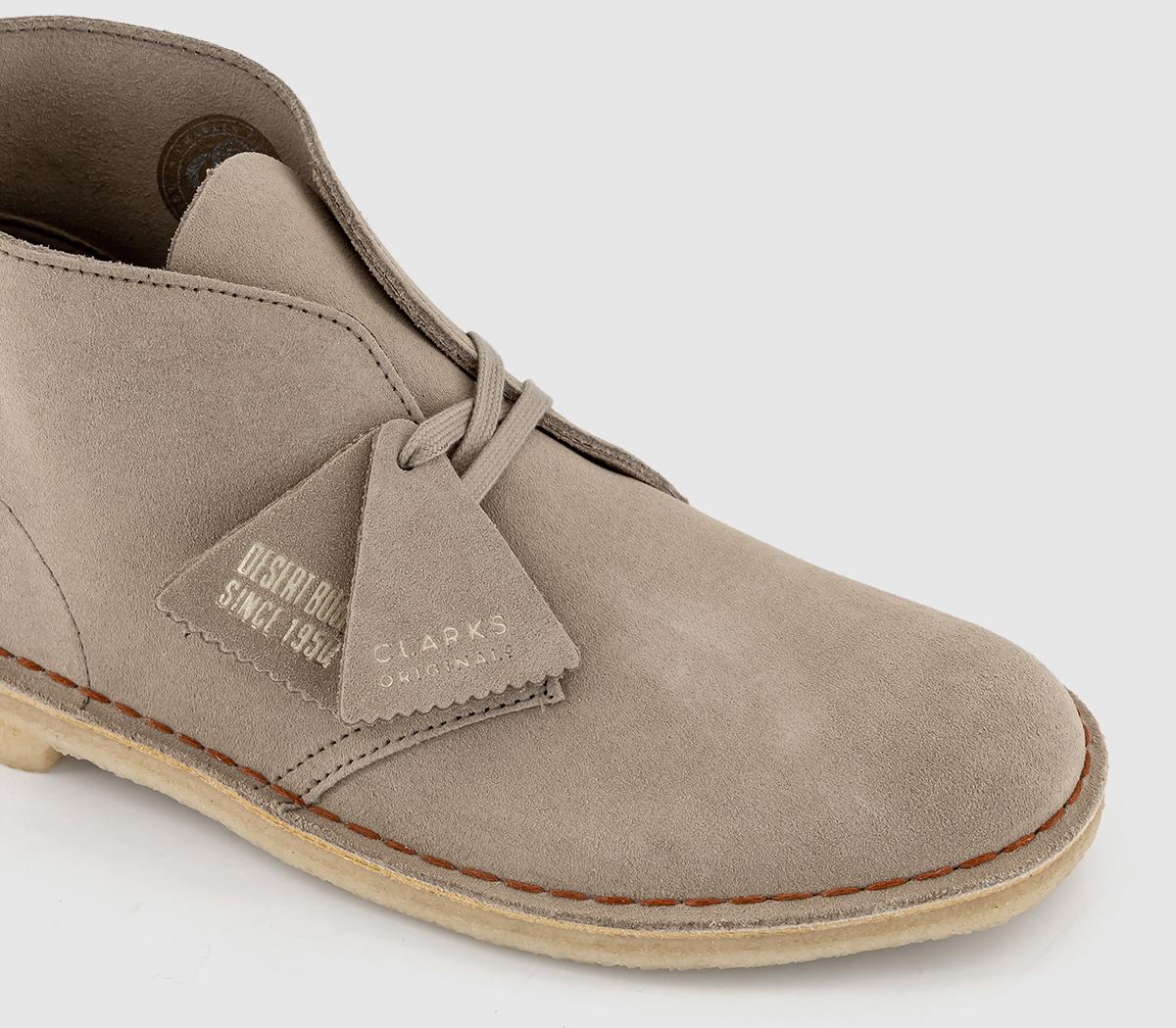 Clarks Originals Clarks Mens Desert Boots Sand Suede - Men’s Boots