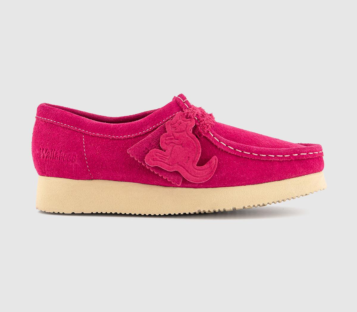 Click here for Clarks Originals Girls Pink Suede Wallabees  Size:... prices