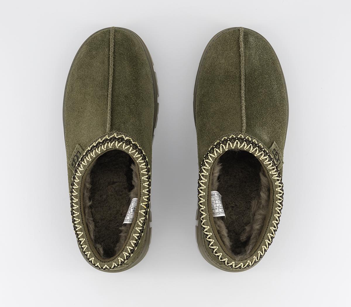 UGG Tasman Clear Burnt Olive - Flat Shoes for Women