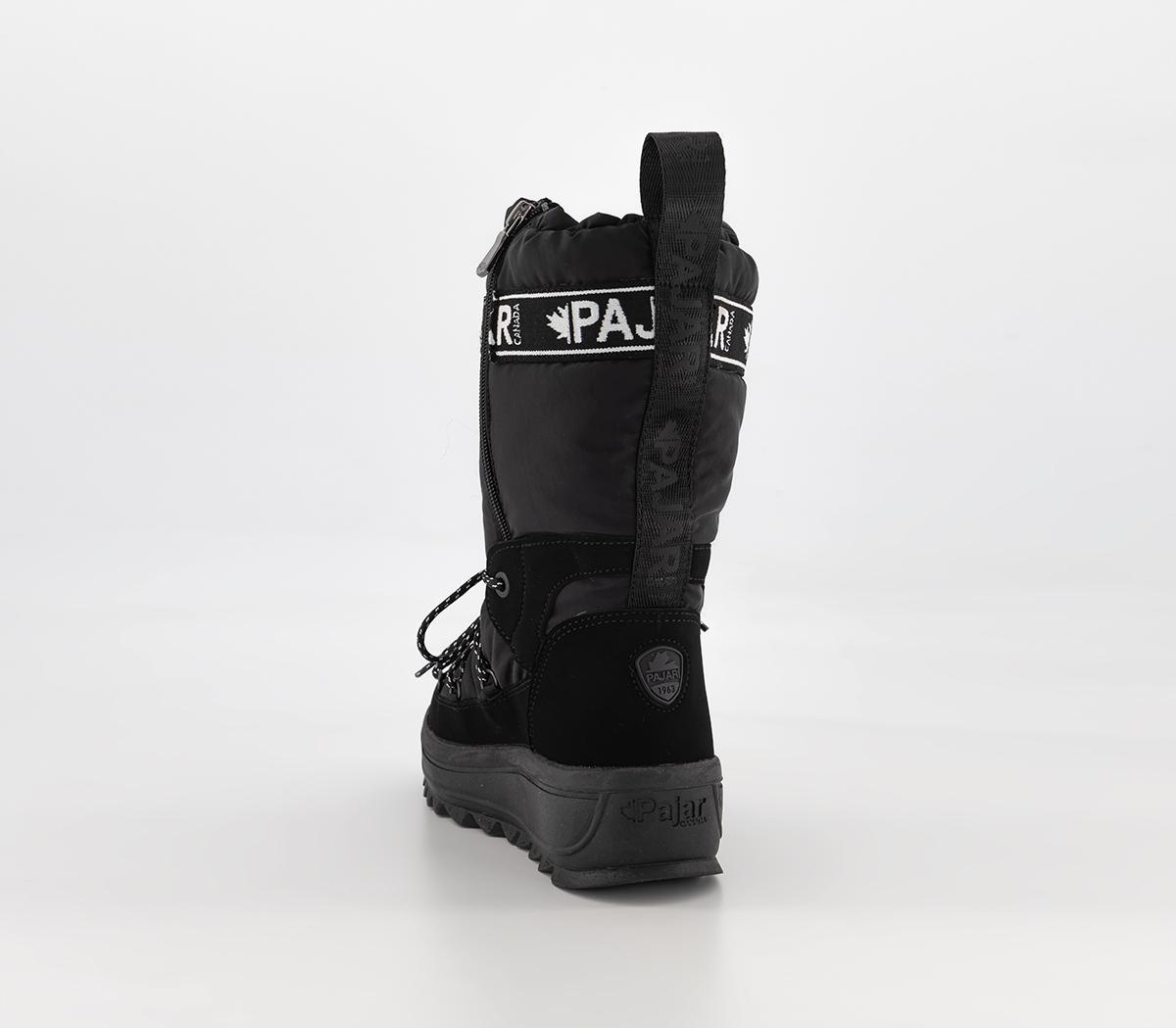 PAJAR Galaxy High Boots Black - Women's Knee High Boots