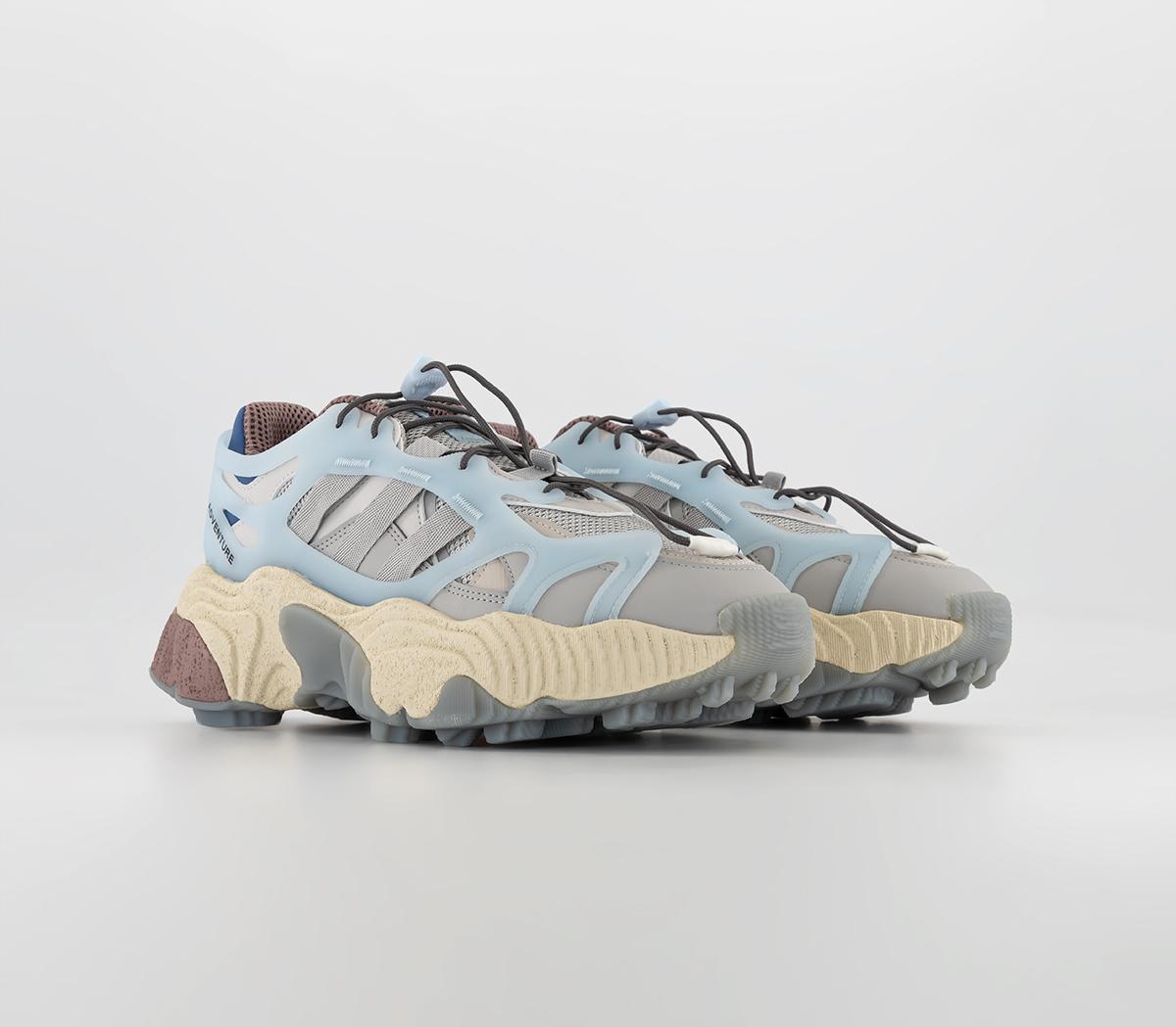 adidas Roverend Adventure Trainers Crystal White Crystal White Aluminum ...
