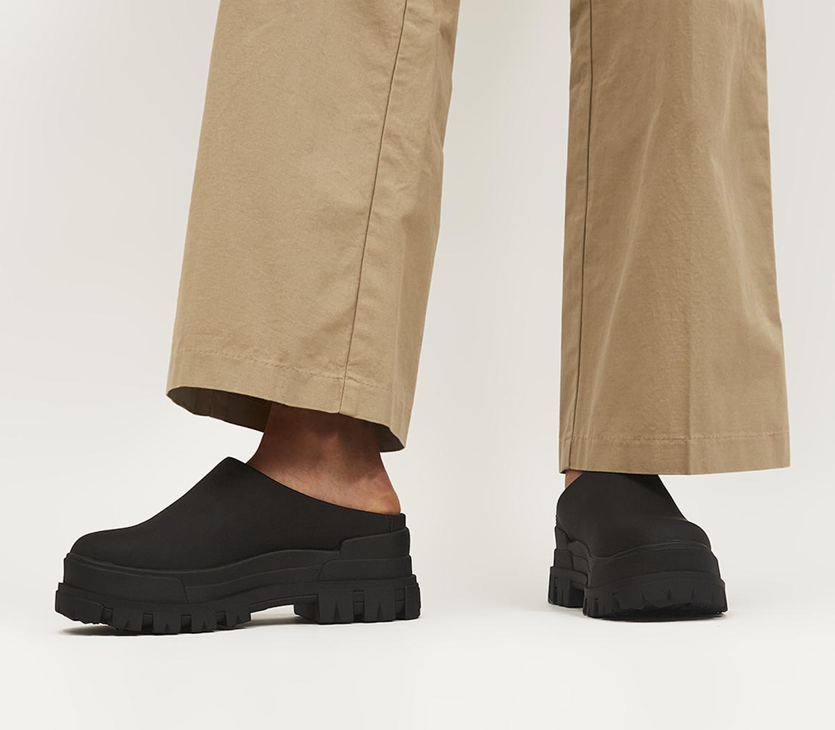 Buffalo Aspha Clog 01 Black - Flat Shoes for Women