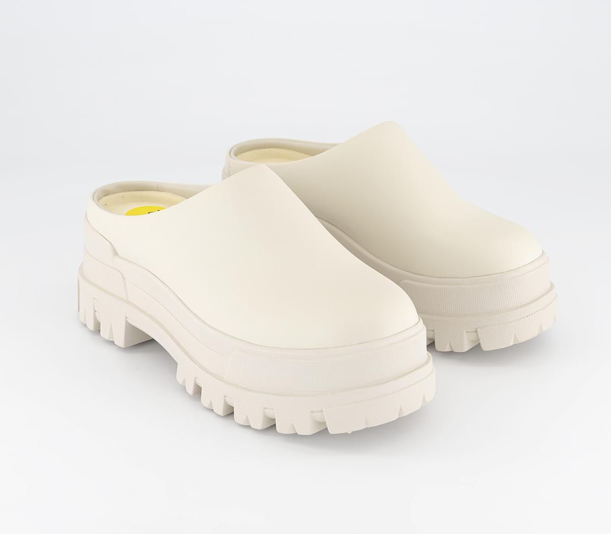 Buffalo Aspha Clog 01 Ivory - Flat Shoes for Women